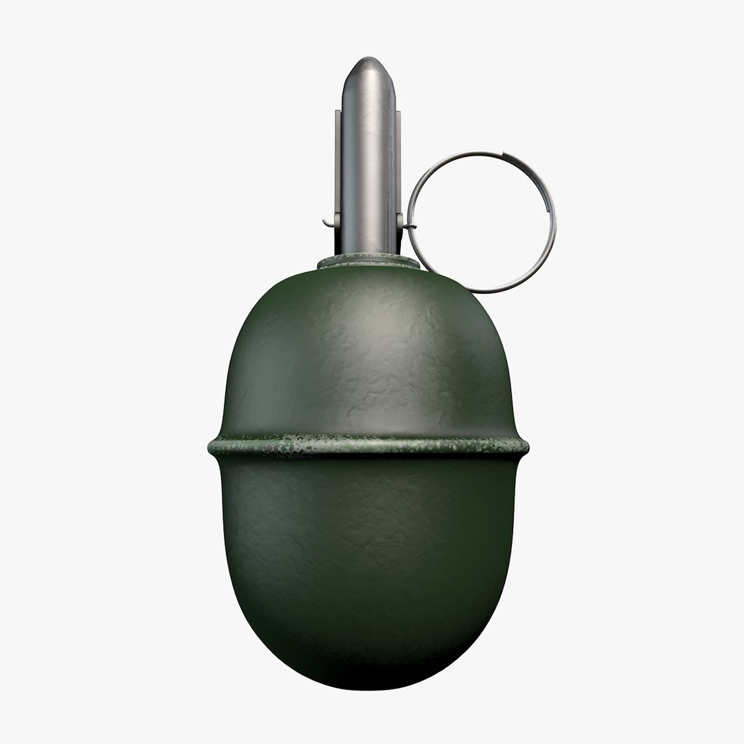 3d Model Hand Grenades Rgd-5