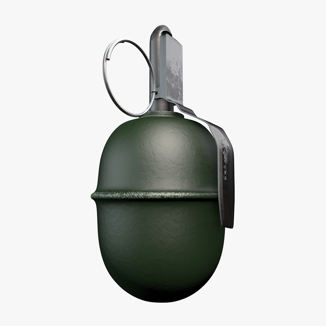 3d Model Hand Grenades Rgd-5