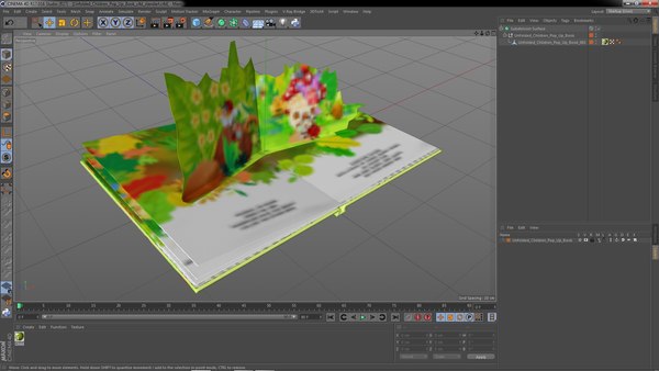 modelo 3d Libro emergente para niños desplegado - TurboSquid 2120458