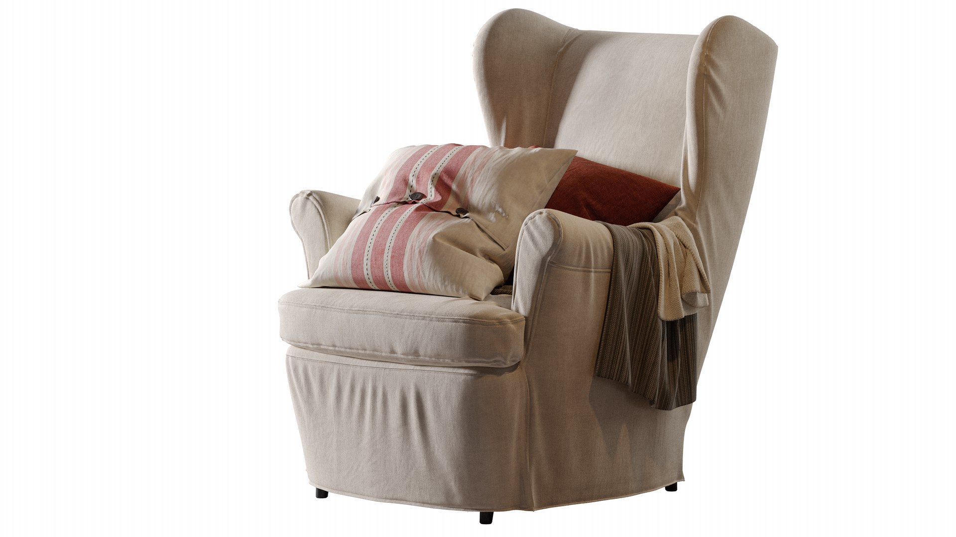 3D IKEA Strandmon - TurboSquid 2020782