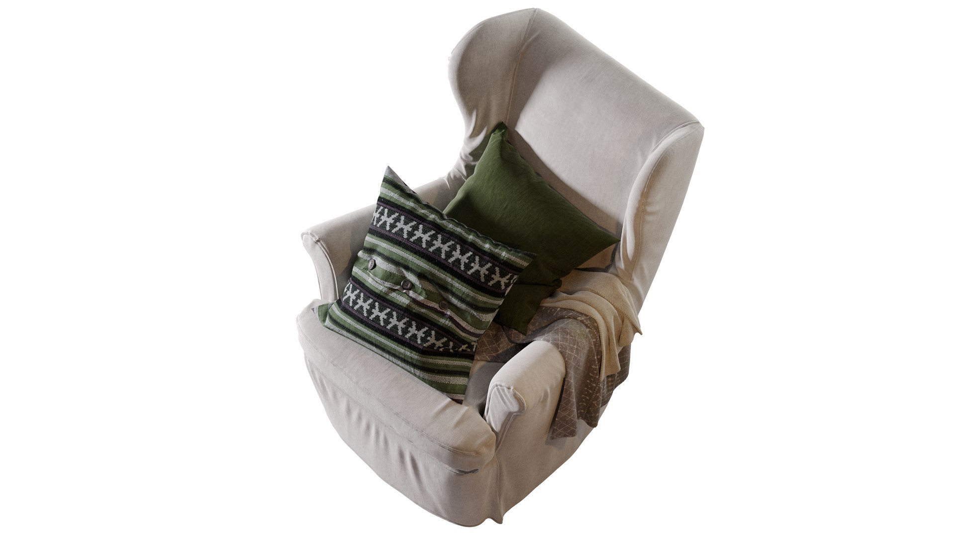 3D IKEA Strandmon - TurboSquid 2020782
