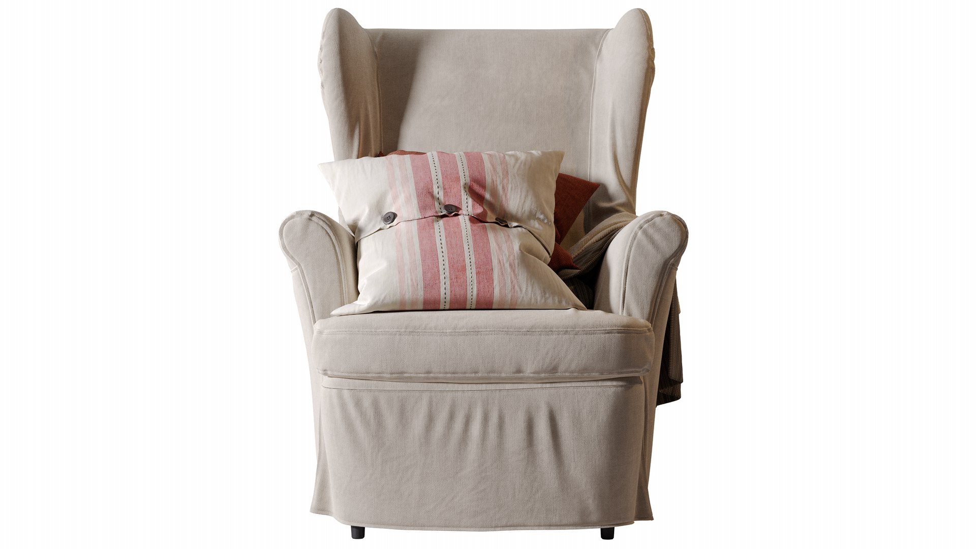 3D IKEA Strandmon - TurboSquid 2020782