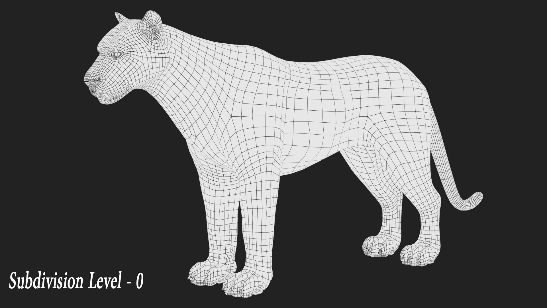 3D model photo realistic lion 3 - TurboSquid 1478791