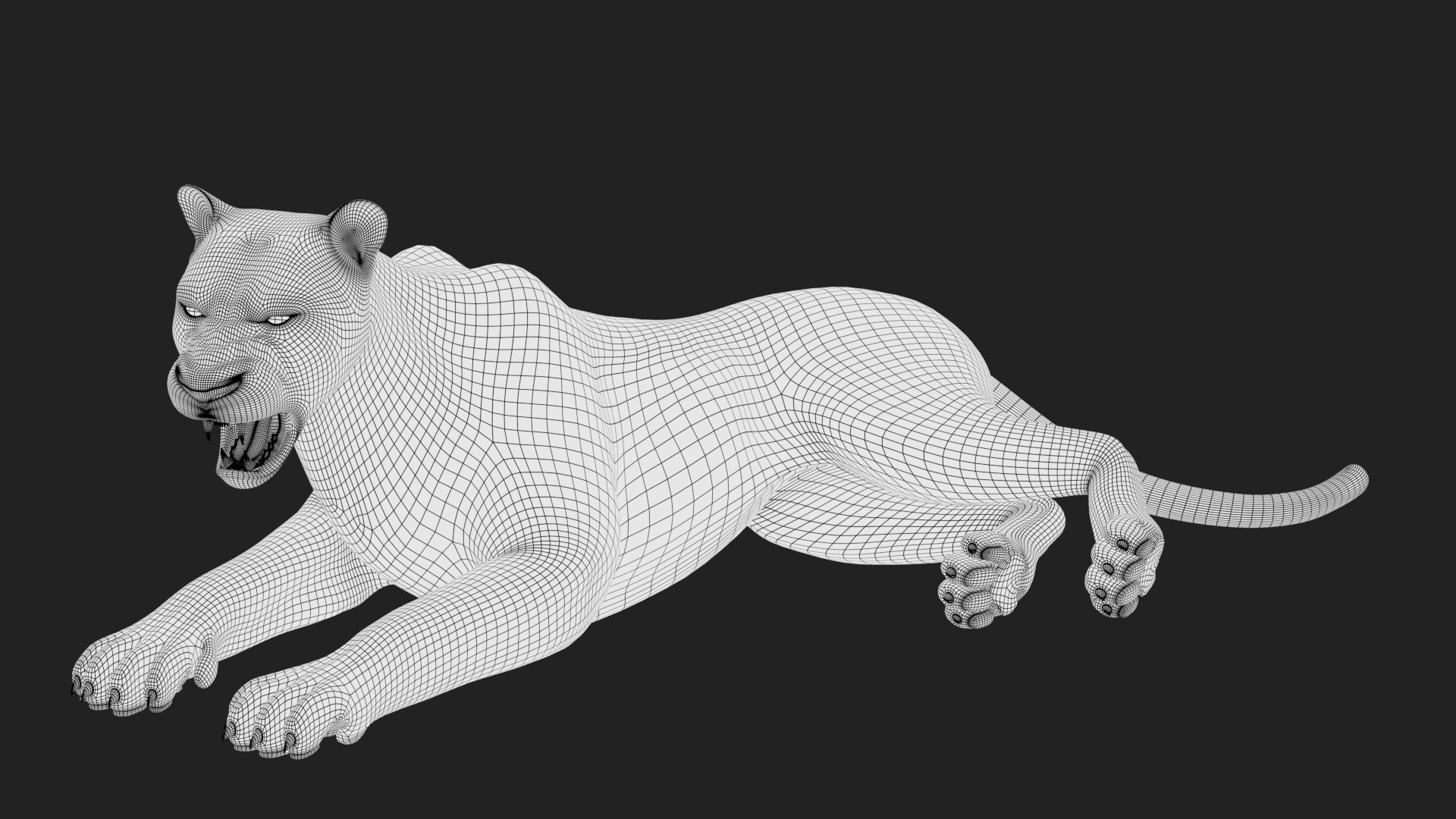 3D model photo realistic lion 3 - TurboSquid 1478791