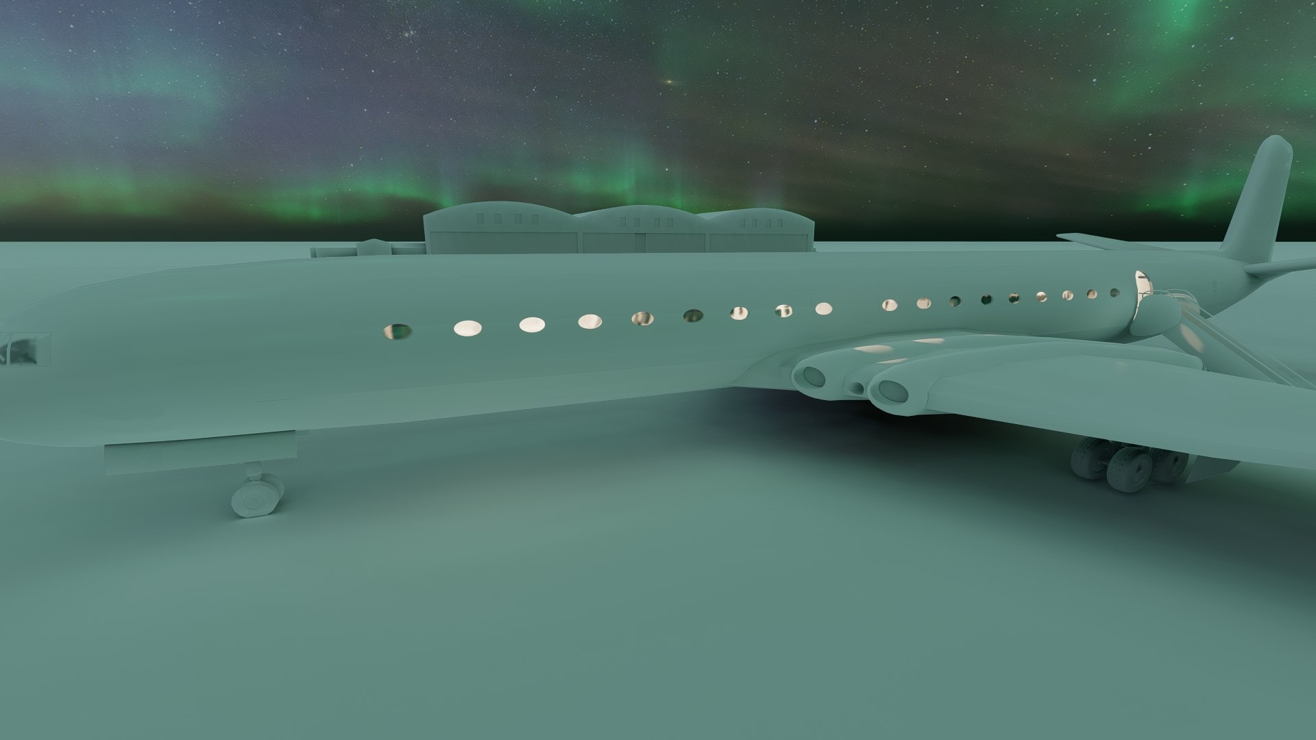 BEA 1960s Fleet De Havilland Comet 3D - TurboSquid 2335797