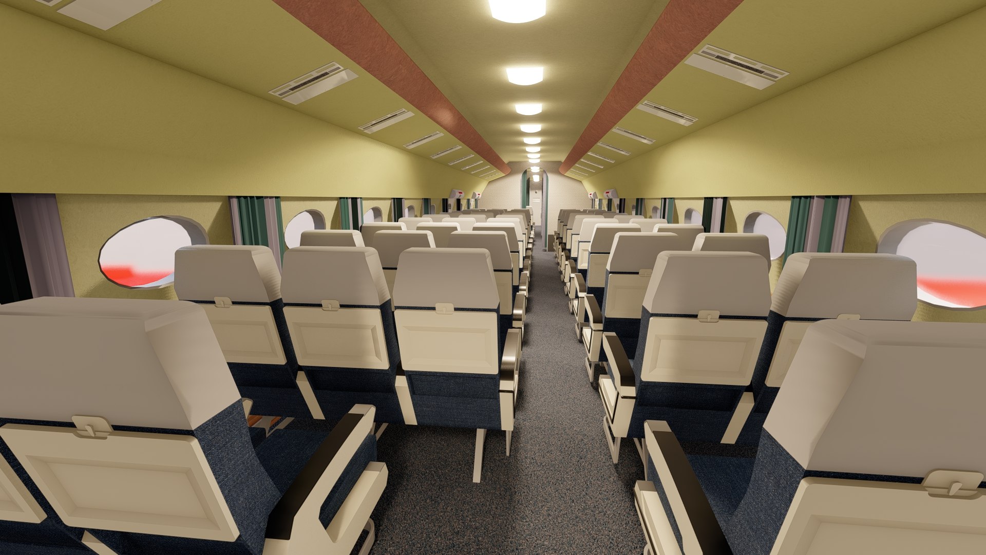 BEA 1960s Fleet De Havilland Comet 3D - TurboSquid 2335797