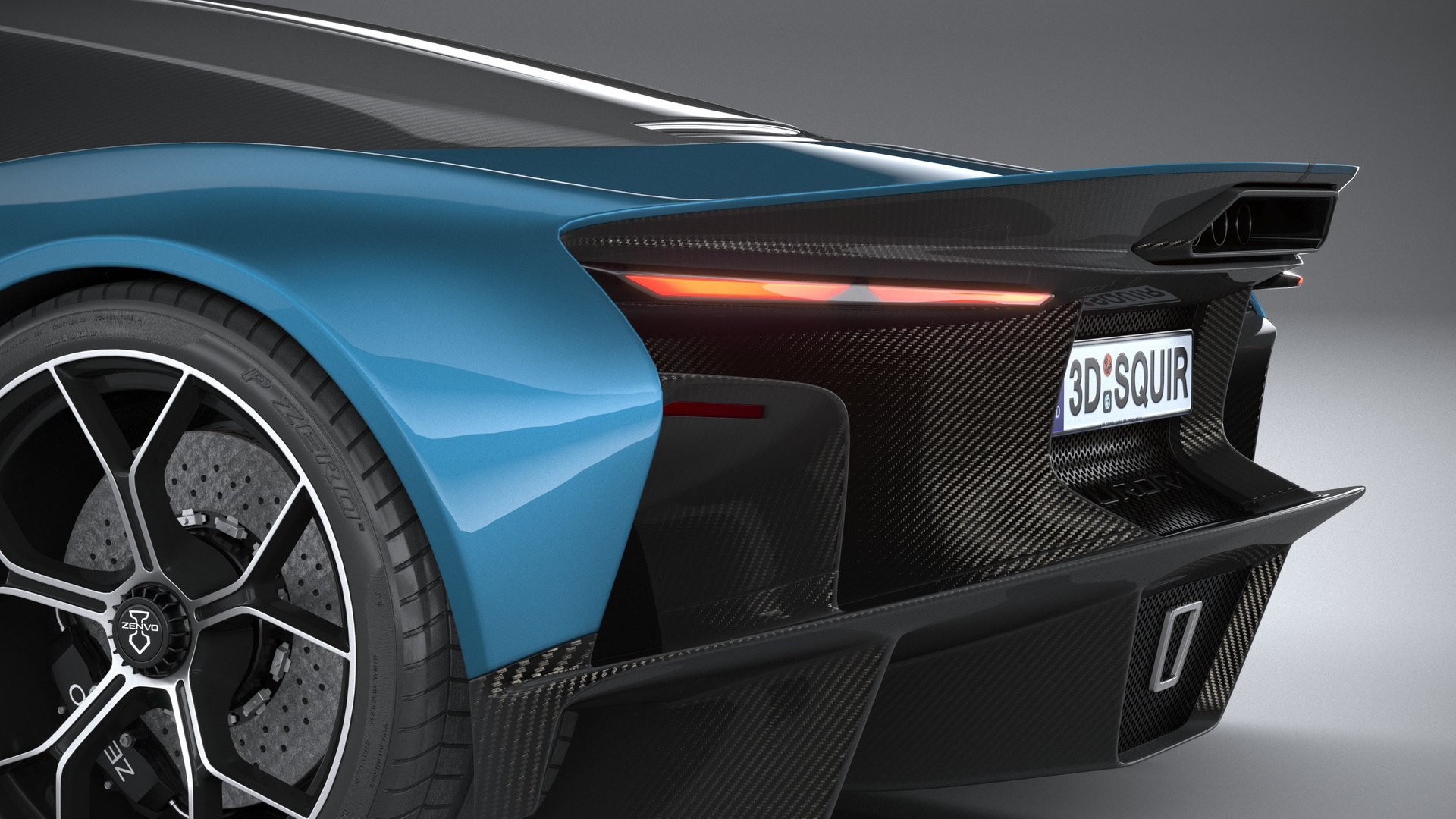 3D Zenvo Aurora Tur 2026 Model - TurboSquid 2260722