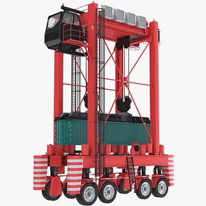 Straddle Carrier 3D Models for Download | TurboSquid