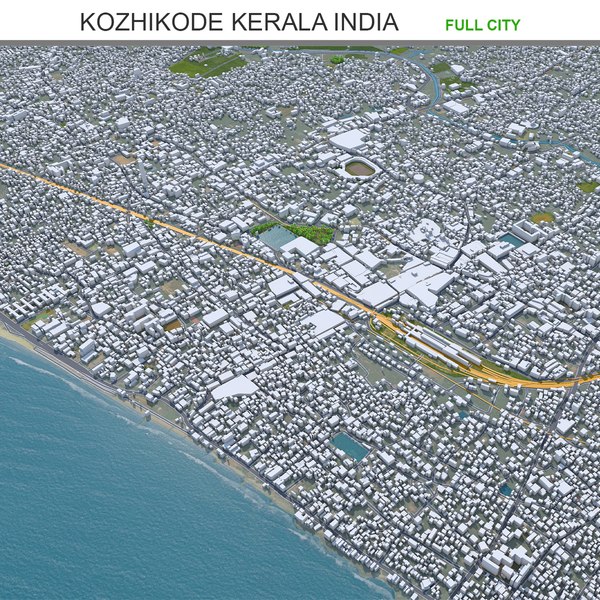Kozhikode Kerala India 3D 모델 - TurboSquid 2100452