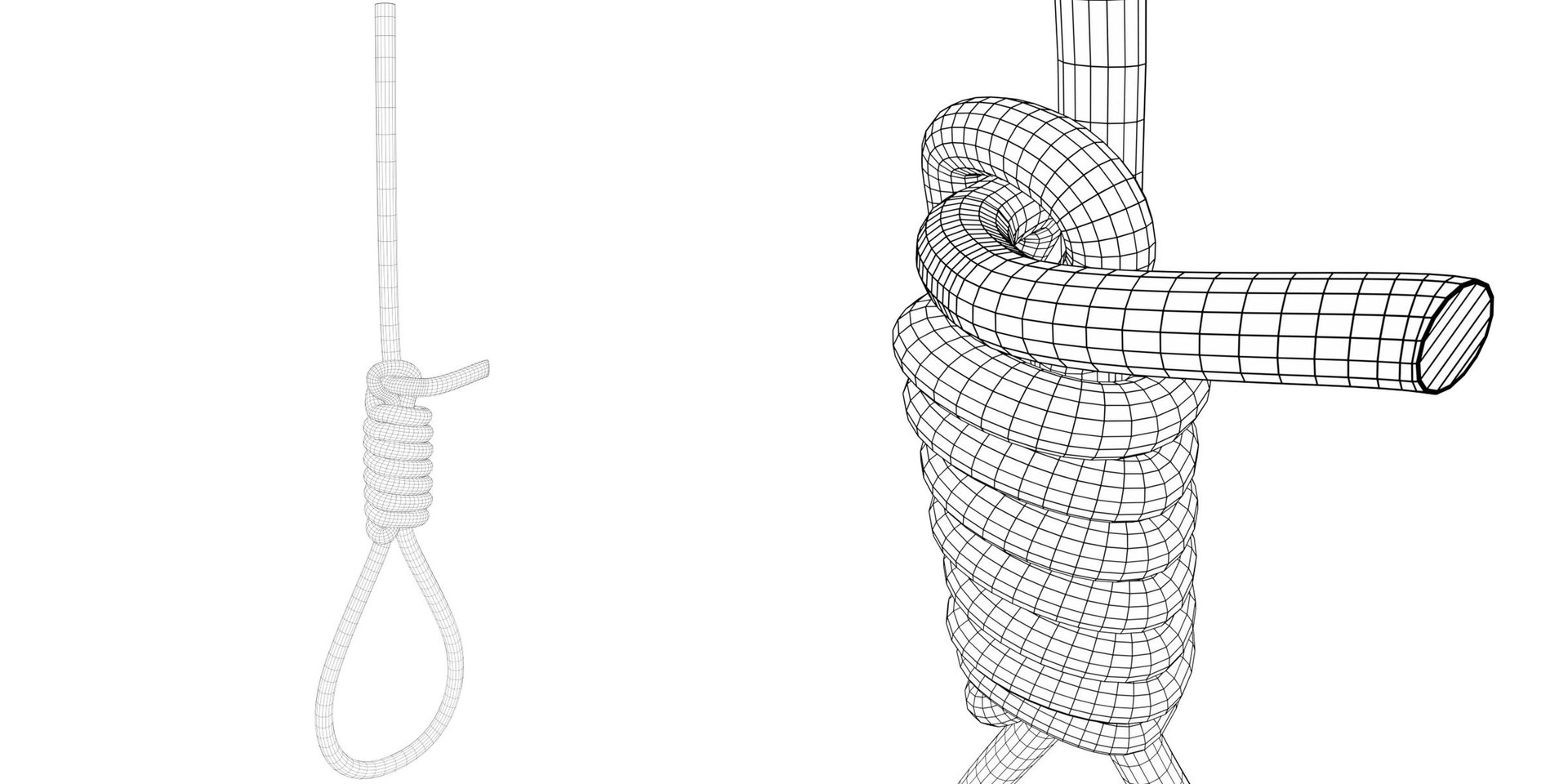 3D Hangman Knot - TurboSquid 1400973
