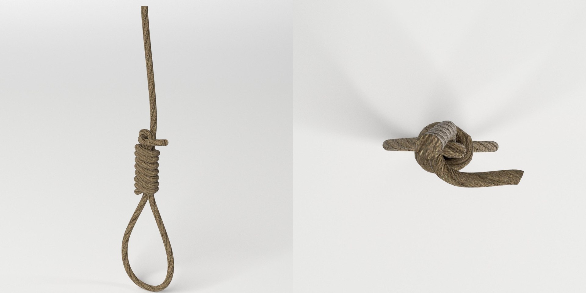 3D Hangman Knot - TurboSquid 1400973