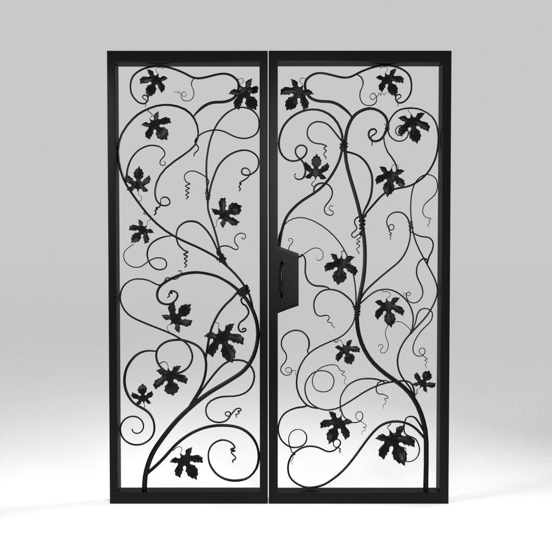 3D model forged doors - TurboSquid 1191196