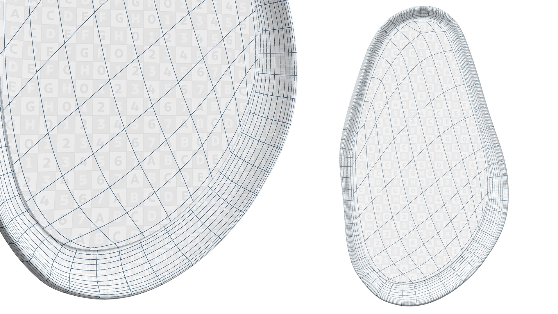 3D BiMirror Asymmetrical Mirror - TurboSquid 2280693