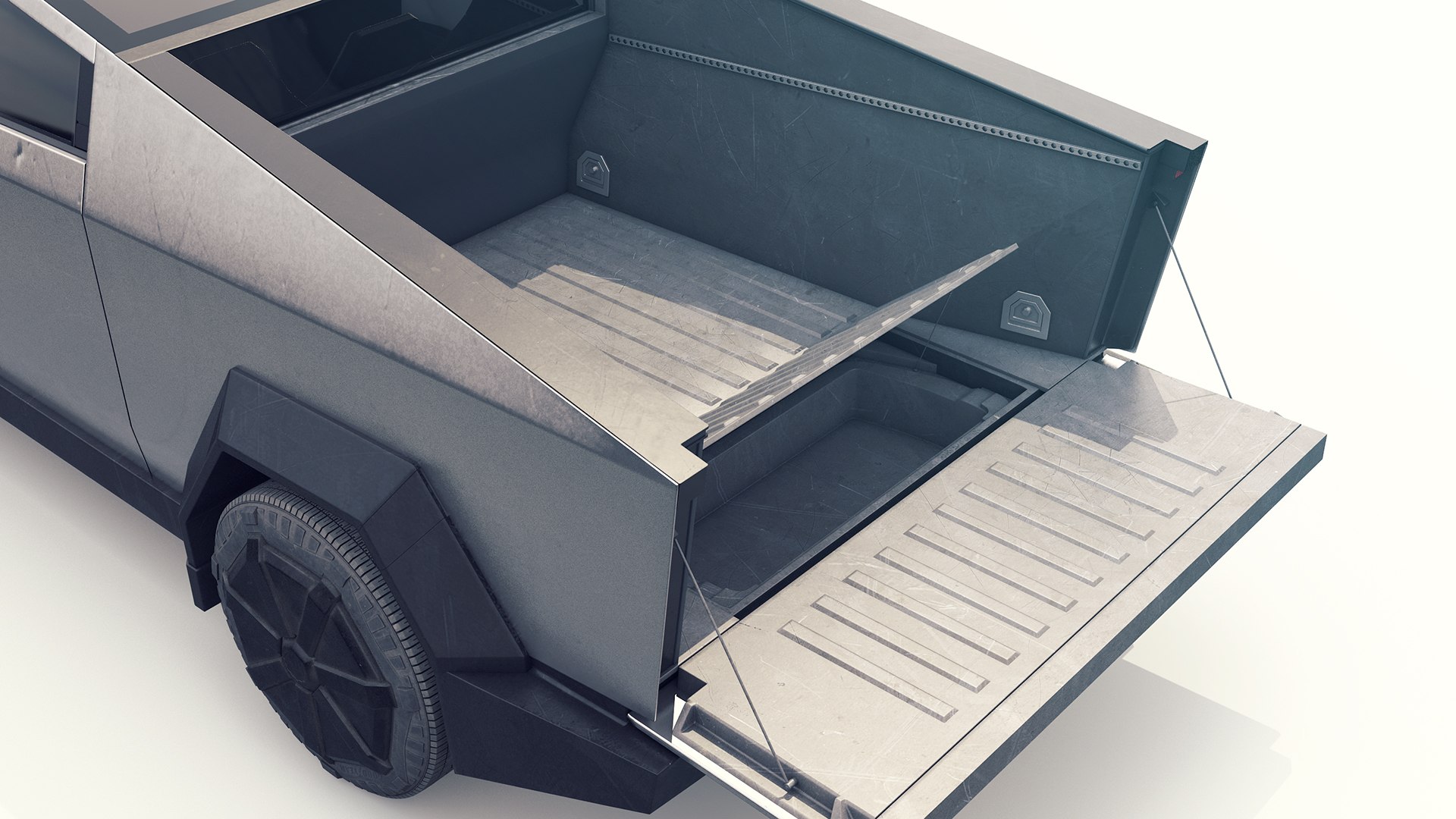 3D CyberTruck - TurboSquid 2100923