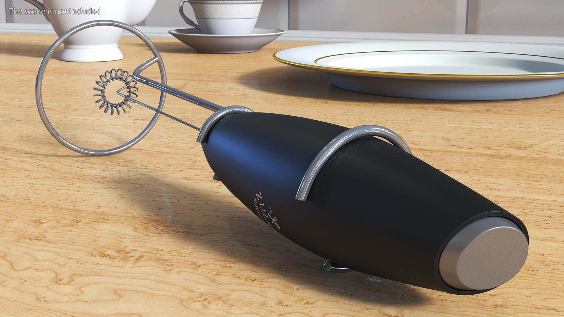 3D Milk Handheld Mixer Zulay Black With Stand - TurboSquid 2115676