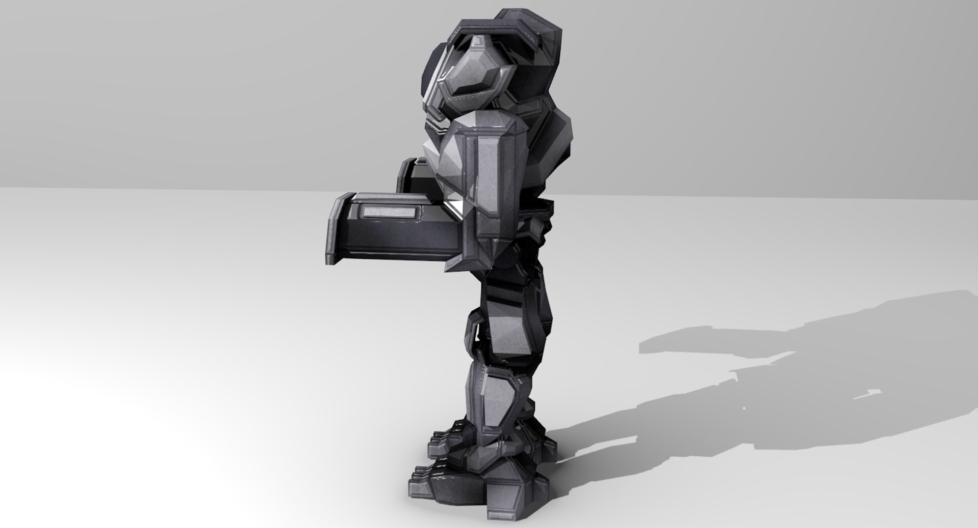 Mecha Robot 3D Model - TurboSquid 1289908