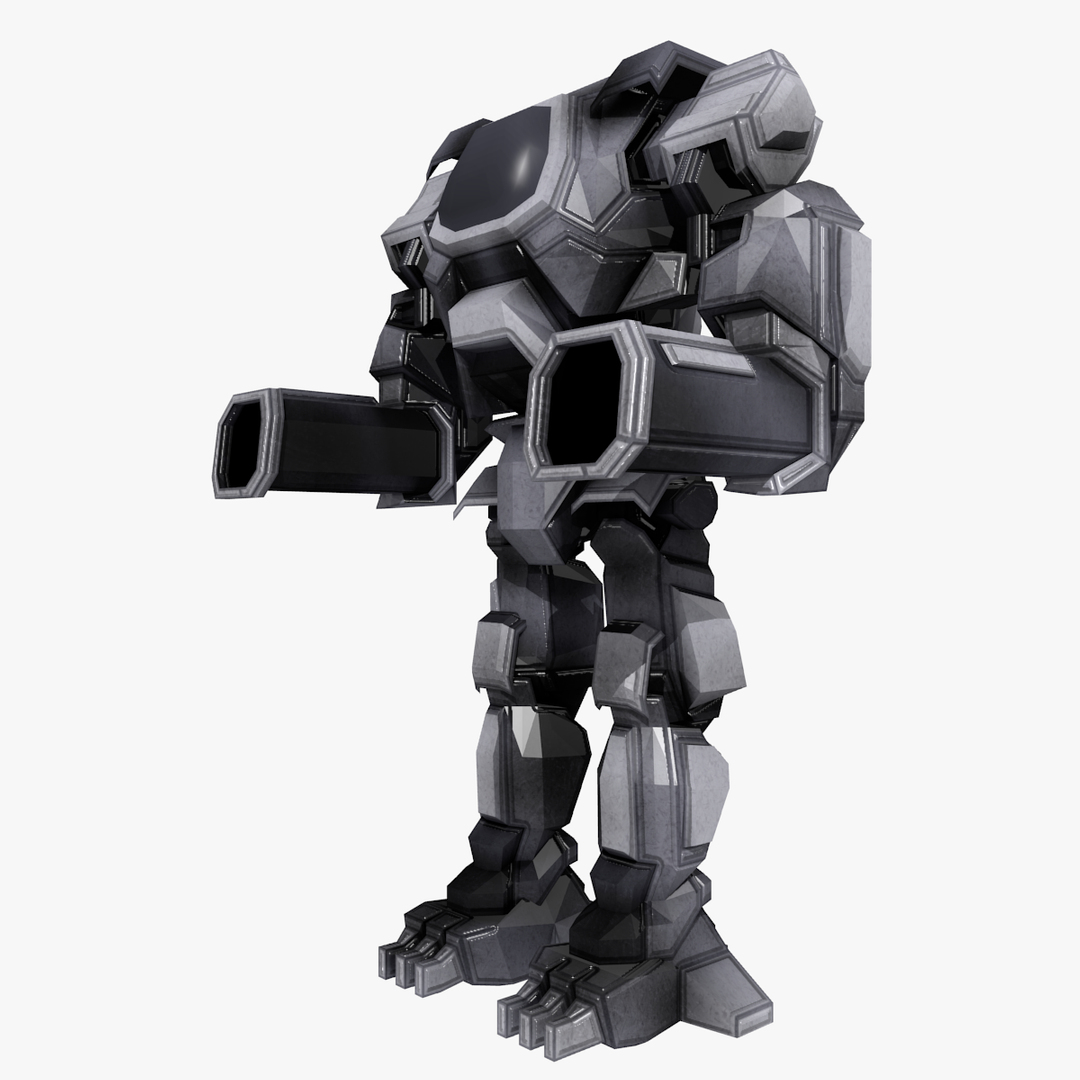 Mecha Robot 3D Model - TurboSquid 1289908