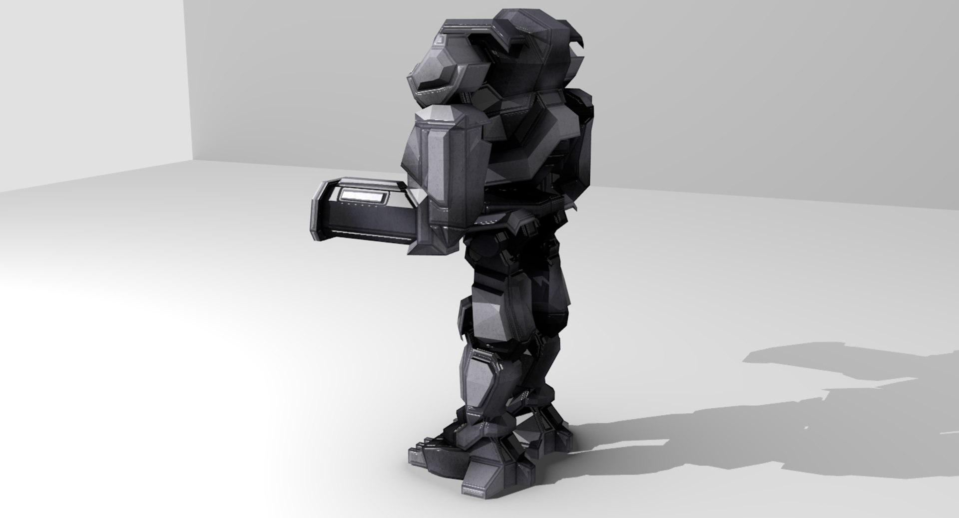 Mecha Robot 3D Model - TurboSquid 1289908