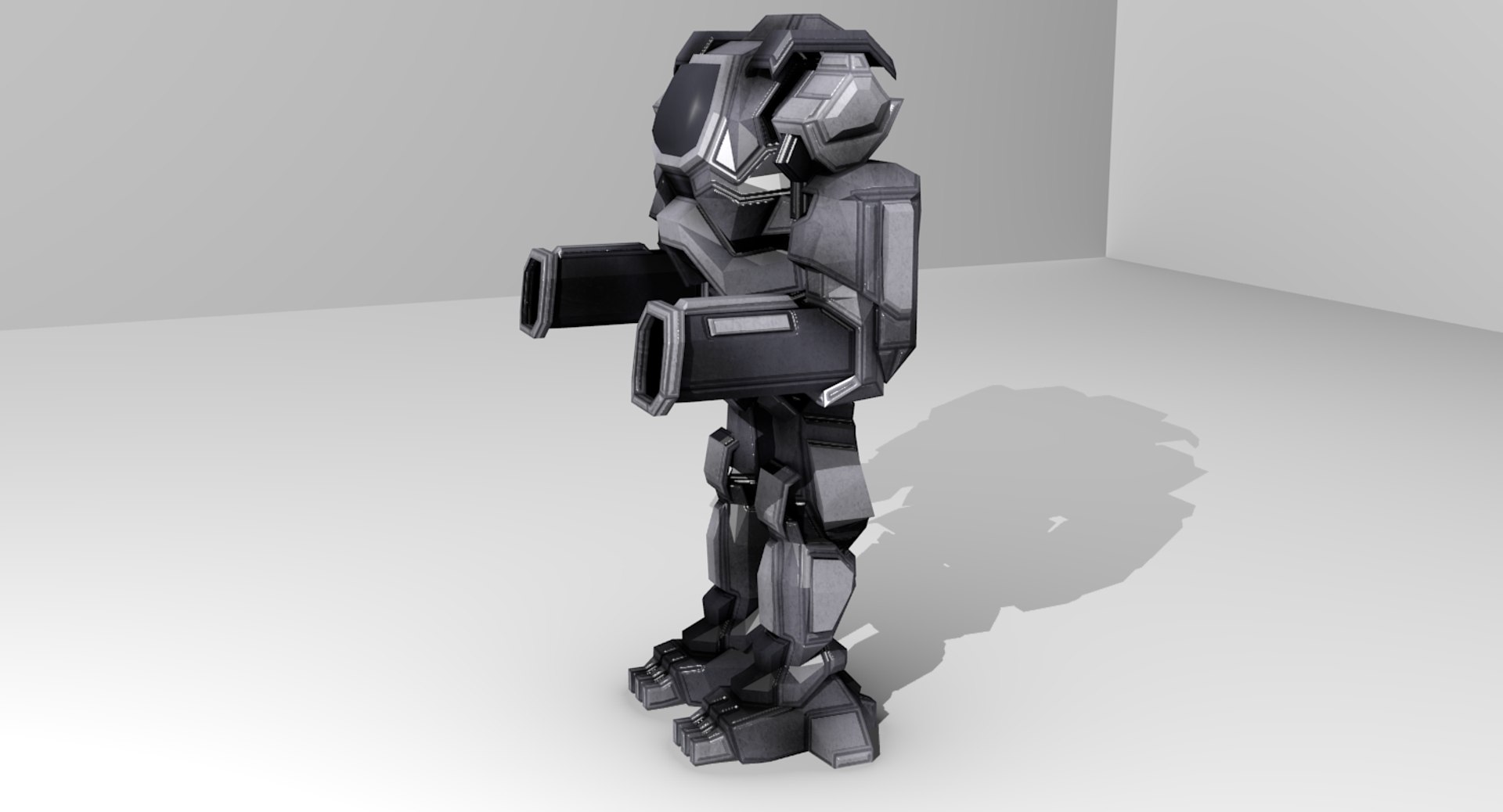 Mecha Robot 3D Model - TurboSquid 1289908