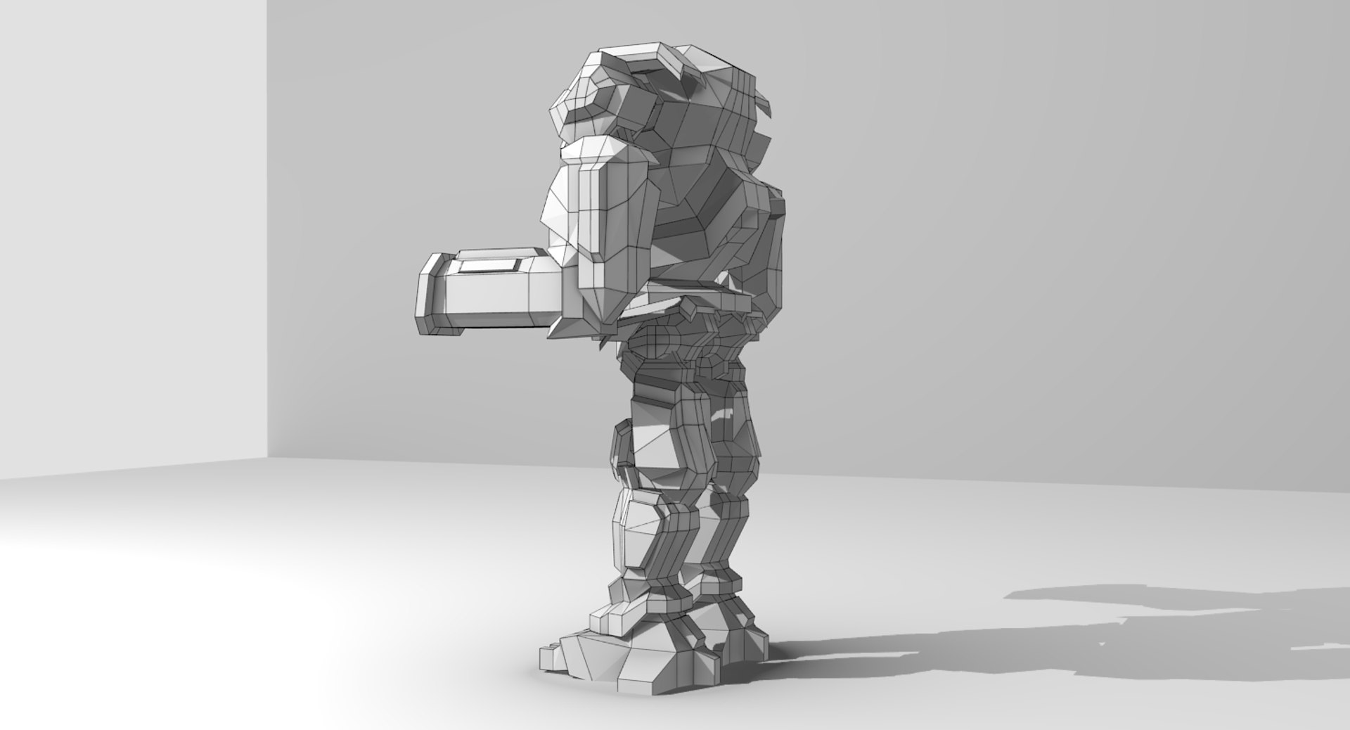 Mecha Robot 3D Model - TurboSquid 1289908
