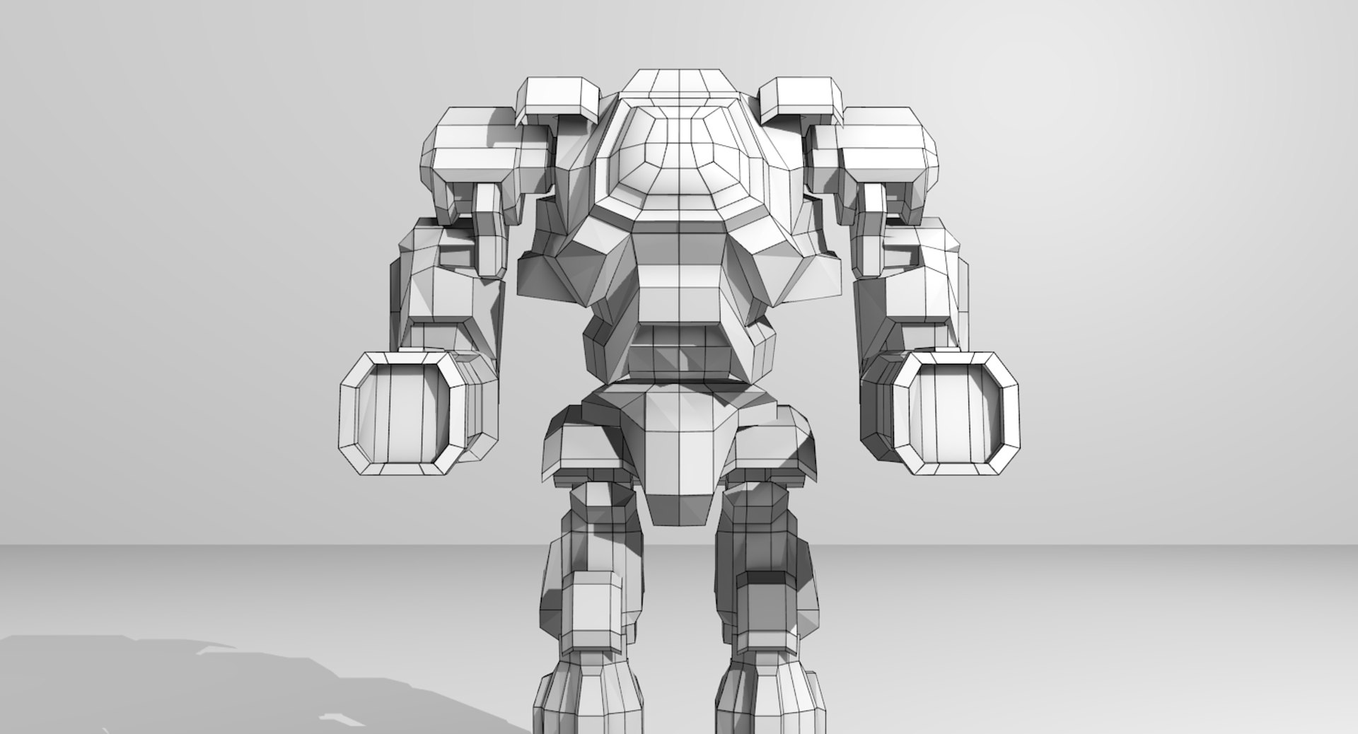 Mecha Robot 3D Model - TurboSquid 1289908