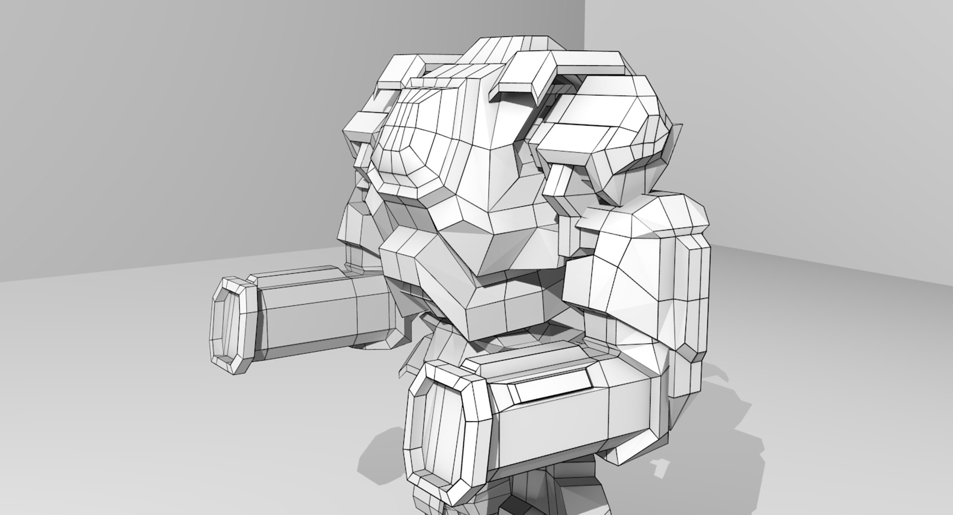 Mecha Robot 3D Model - TurboSquid 1289908