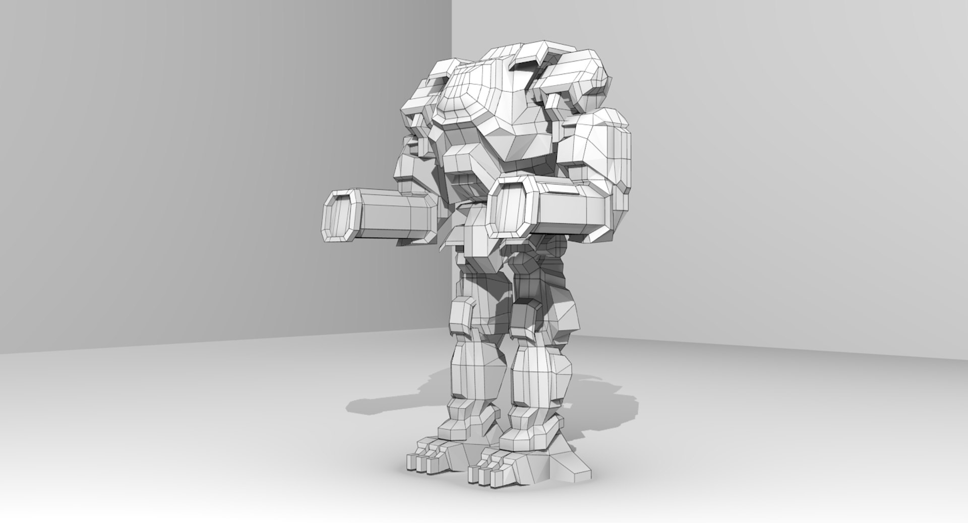 Mecha Robot 3D Model - TurboSquid 1289908