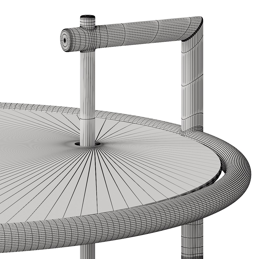 3D Model Table Design E 1027 - TurboSquid 1494374