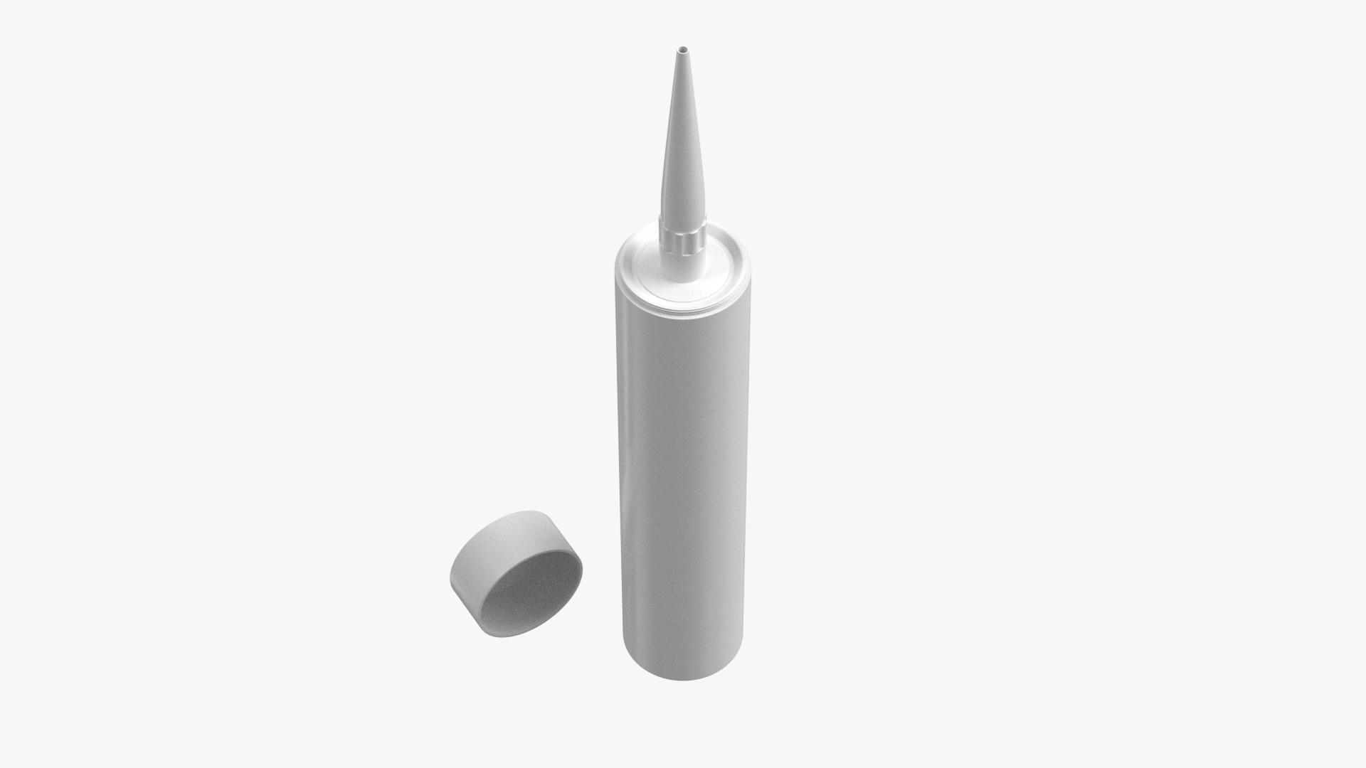 3D Silicone Sealant Cartridge - TurboSquid 2199644