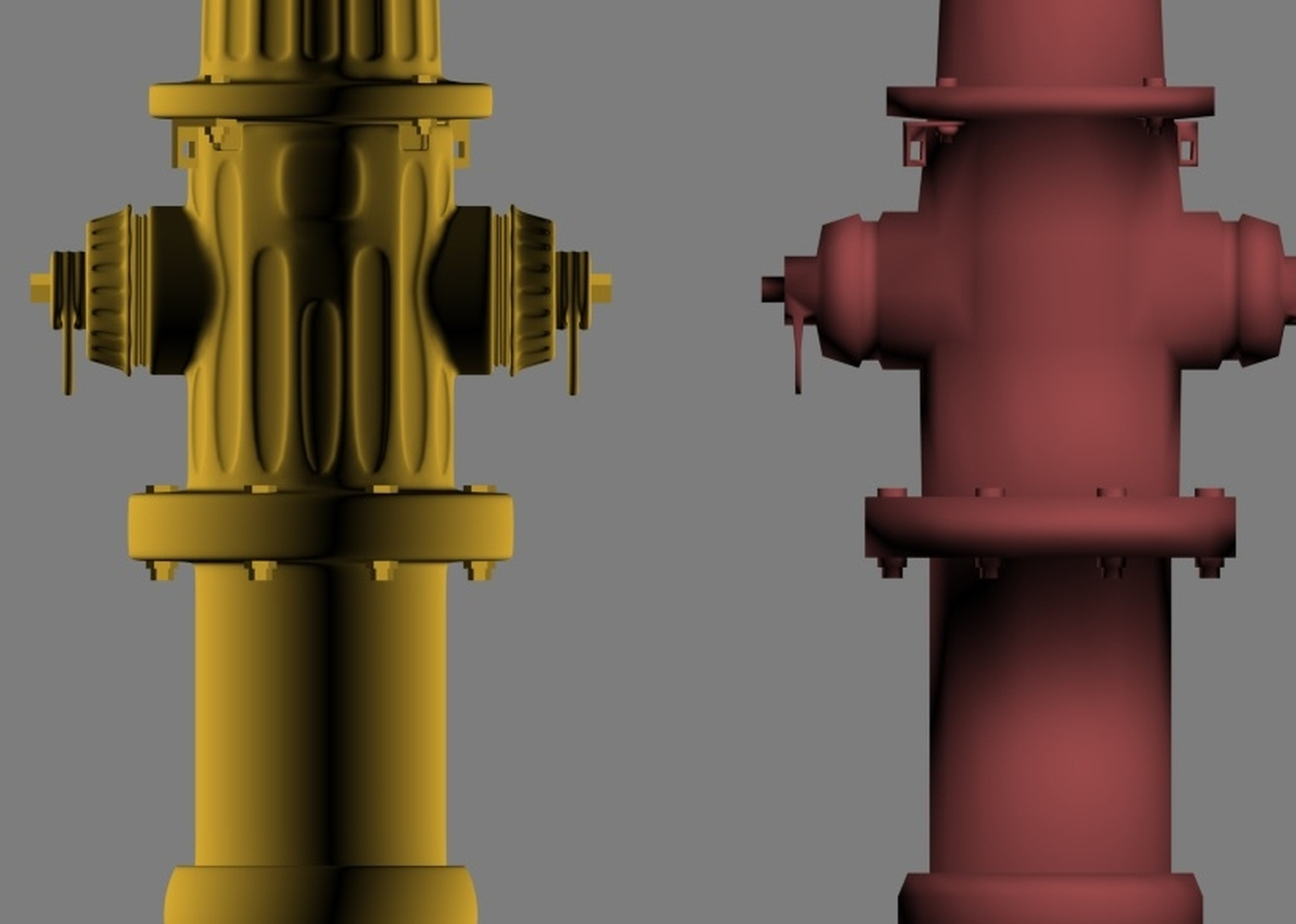 3D hydrant - TurboSquid 1680661