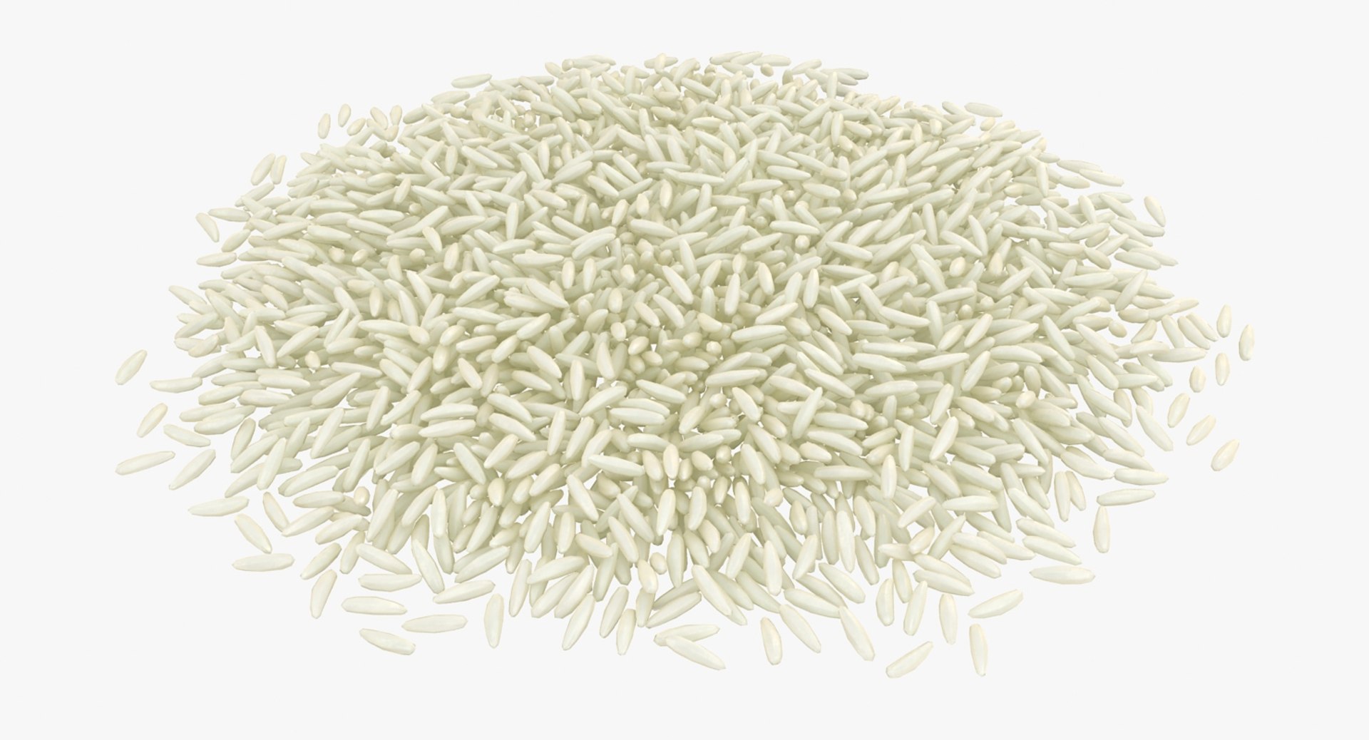 Realistic rice 3D model - TurboSquid 1203316