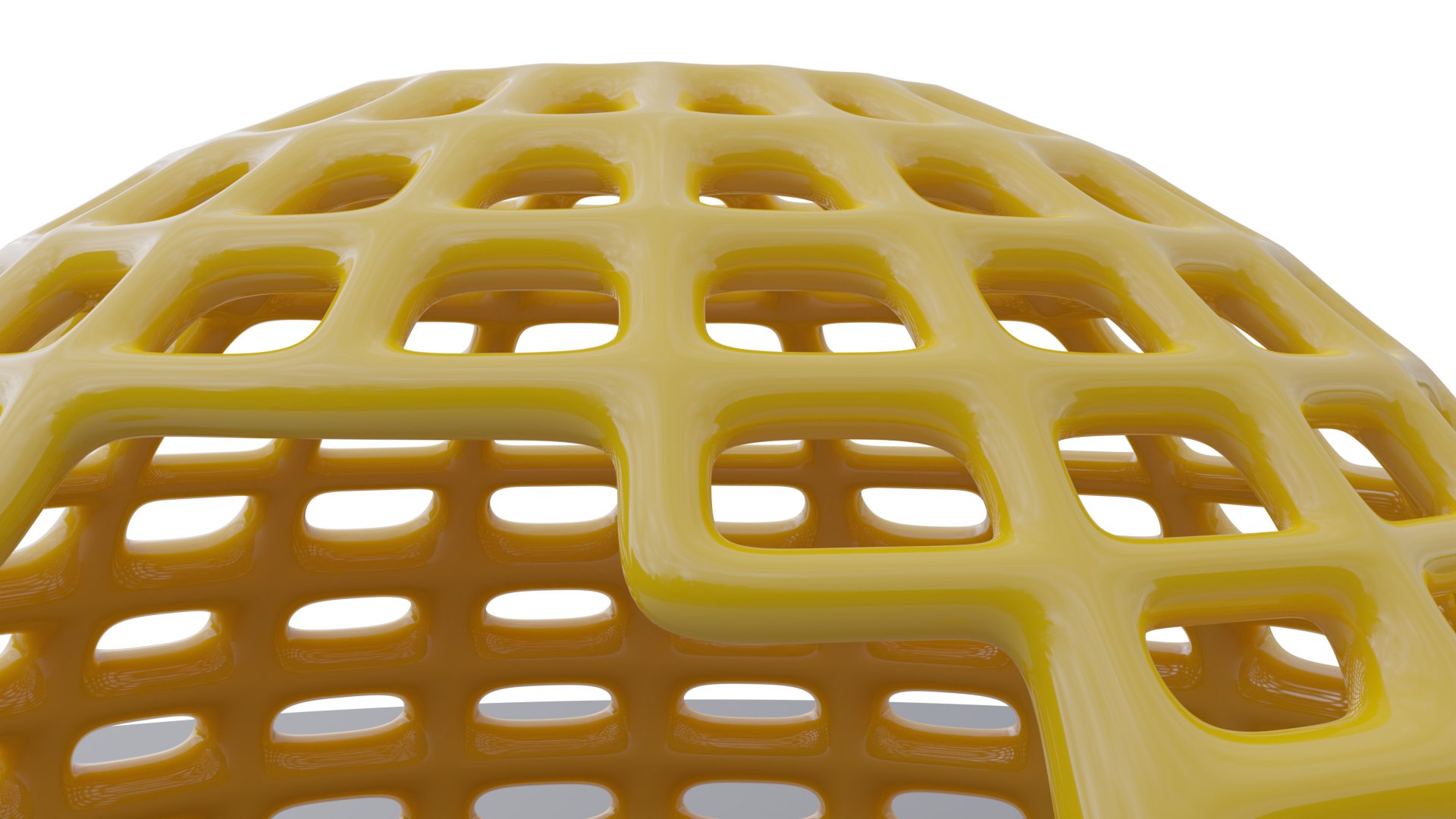 Dome Shell Cage 02 Rectangular Model - TurboSquid 2254968