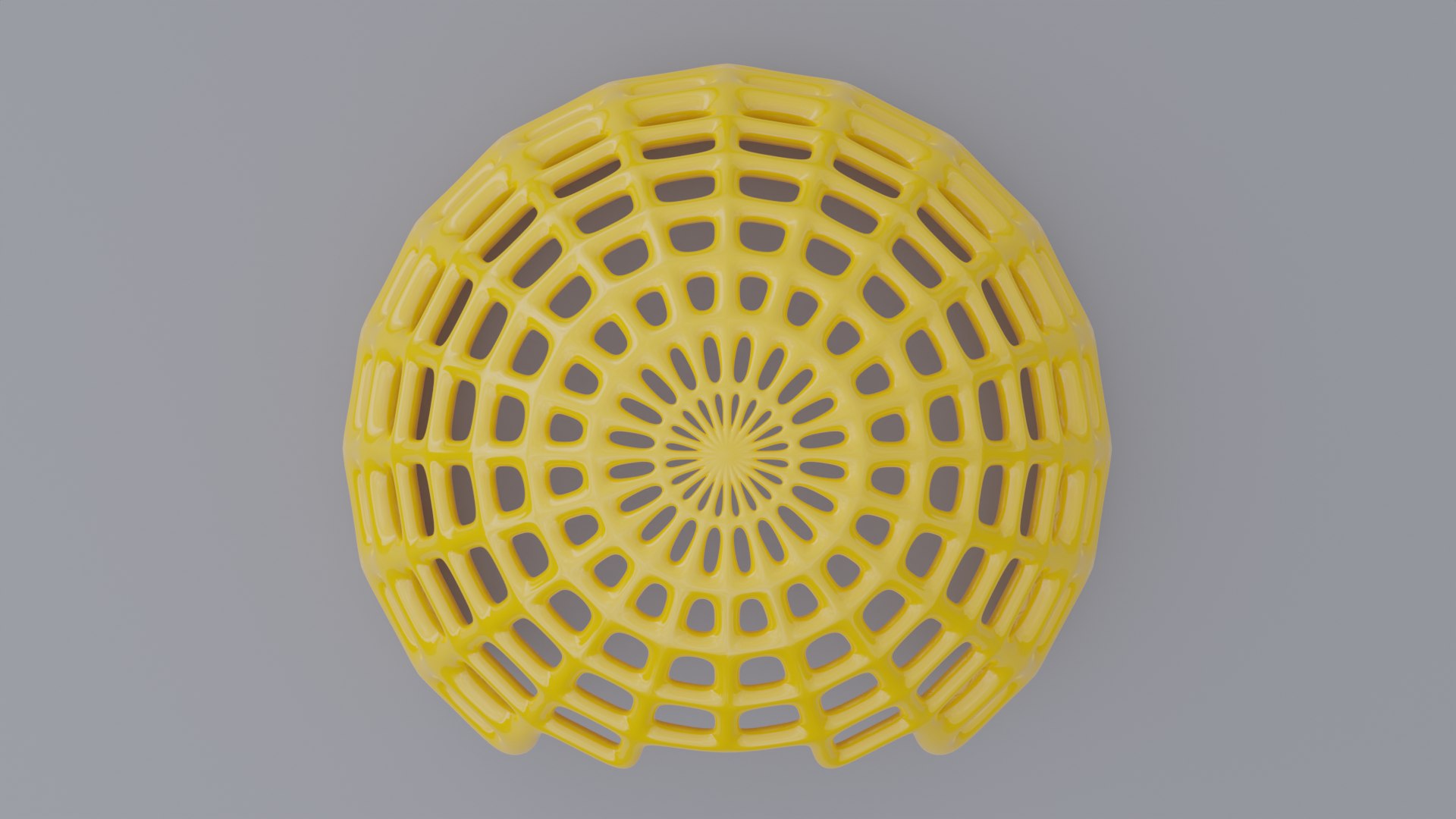 Dome Shell Cage 02 Rectangular Model - TurboSquid 2254968