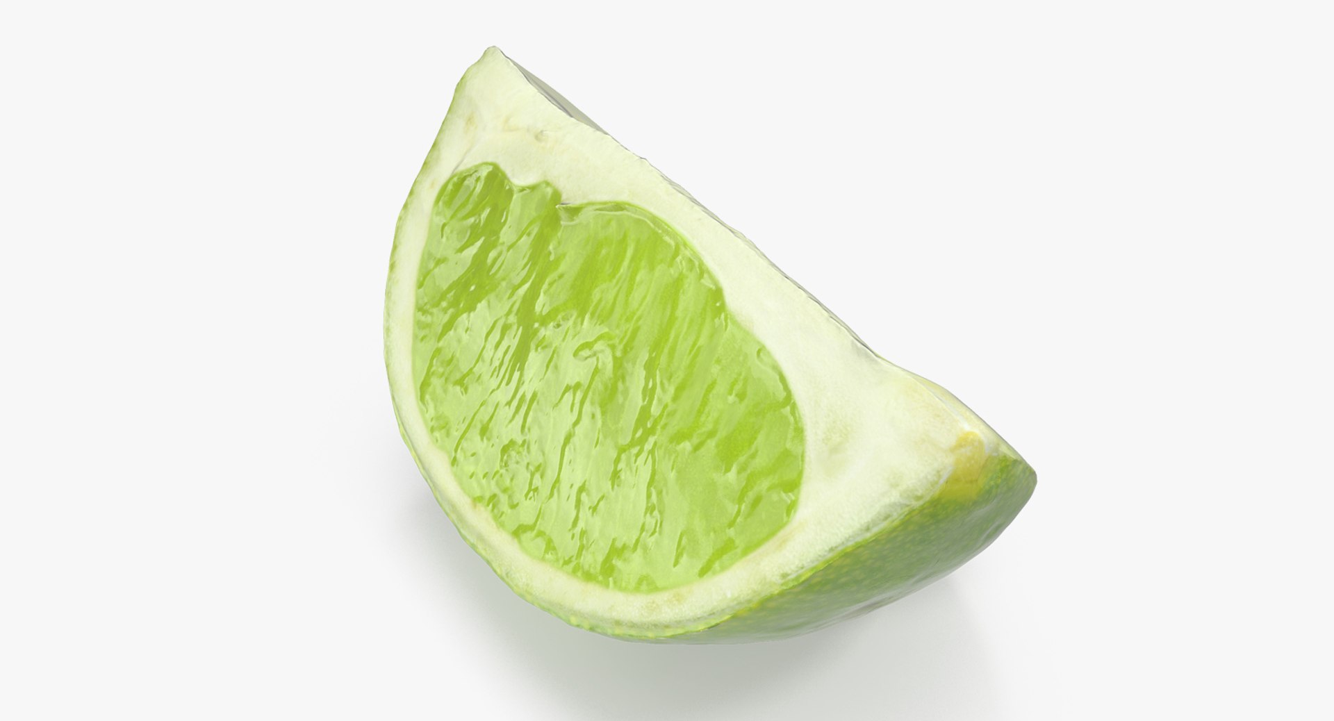 Lime Quarter 3D Model - TurboSquid 1183990