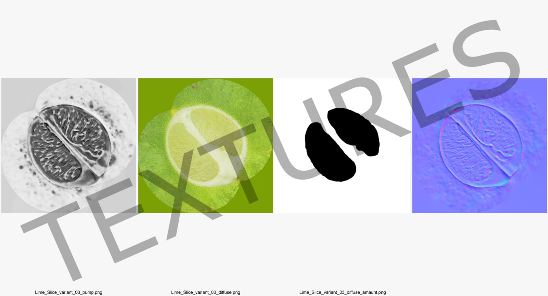 Lime Quarter 3D Model - TurboSquid 1183990