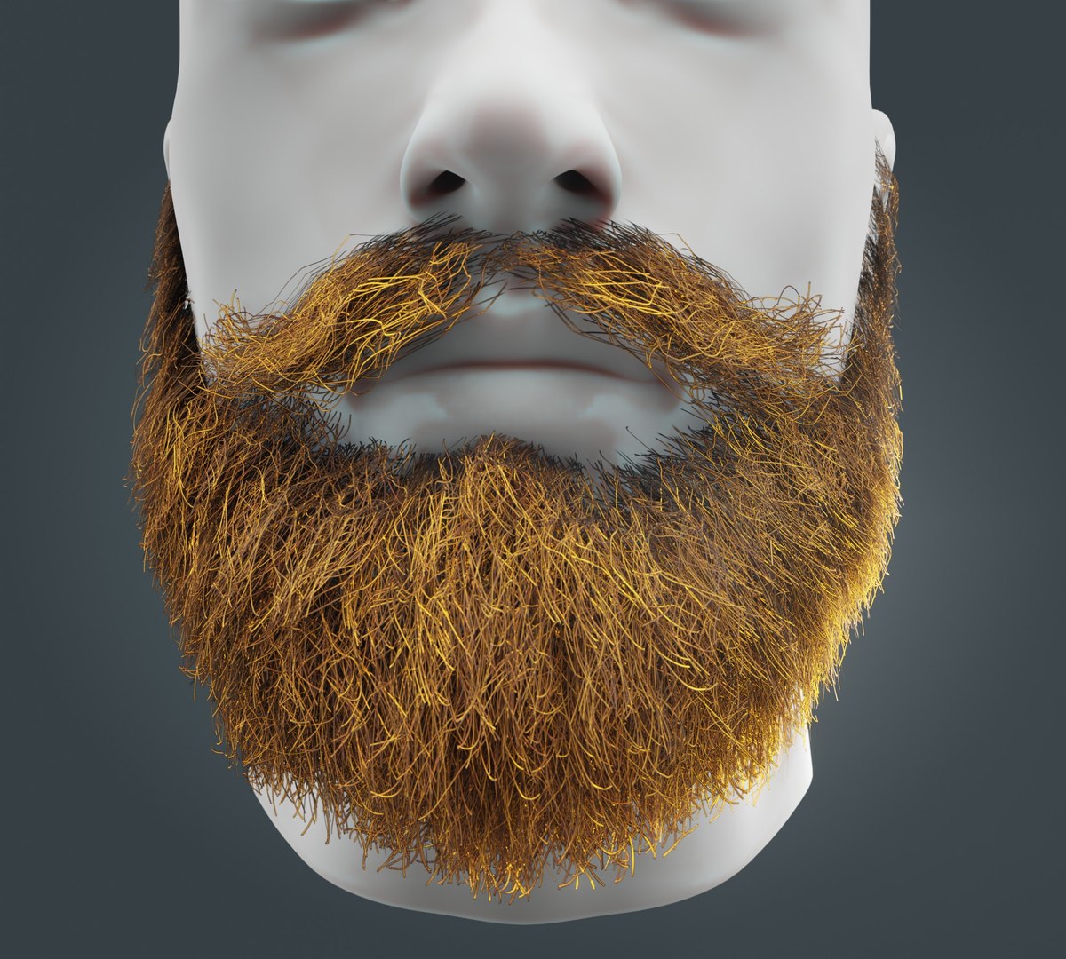 3D Beard RealTime 18 Version 2 - TurboSquid 1892392
