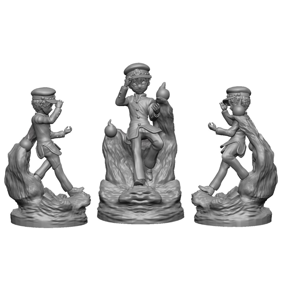 Hanako With Base 3D Print 3D Model - TurboSquid 2285681