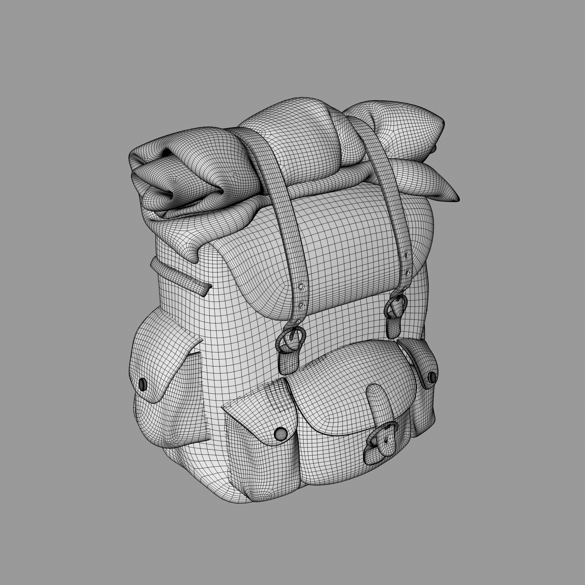 3D model Vintage Travel Adventure Backpack - TurboSquid 1872364