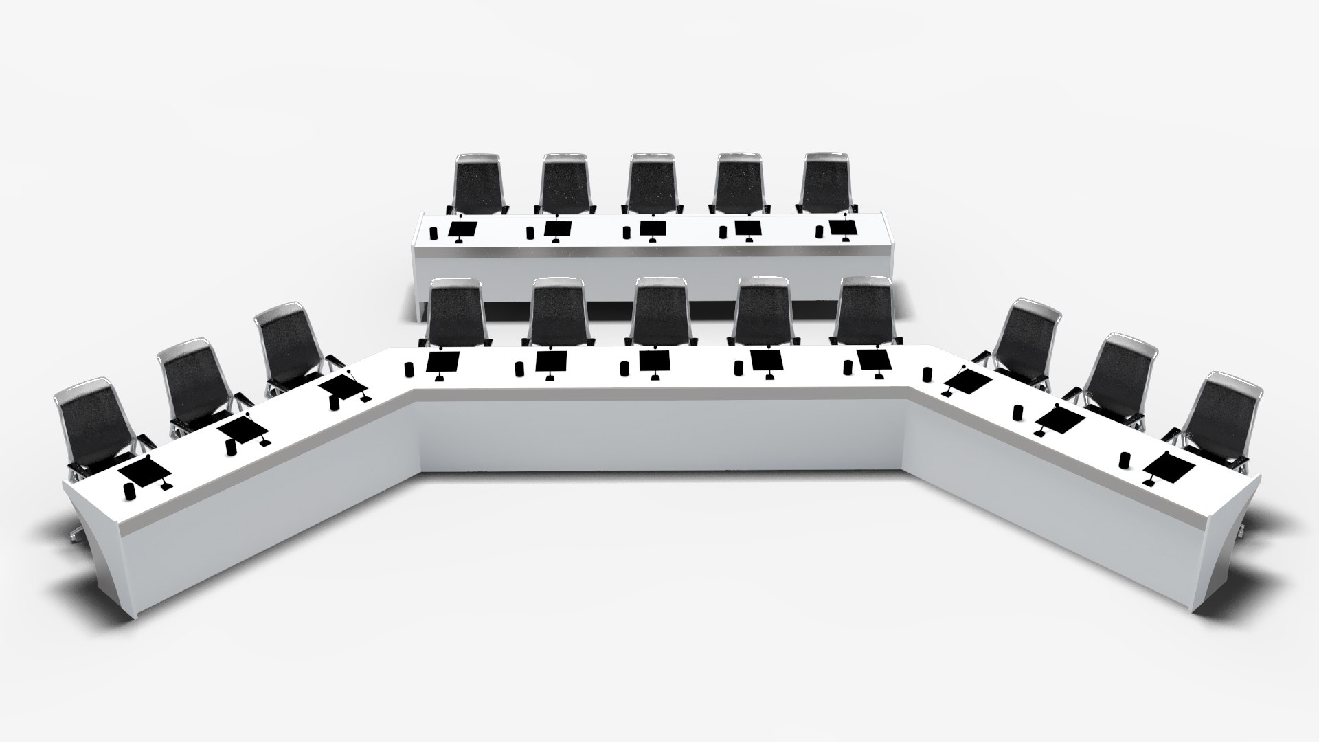 Control Desk 3D - TurboSquid 2143999