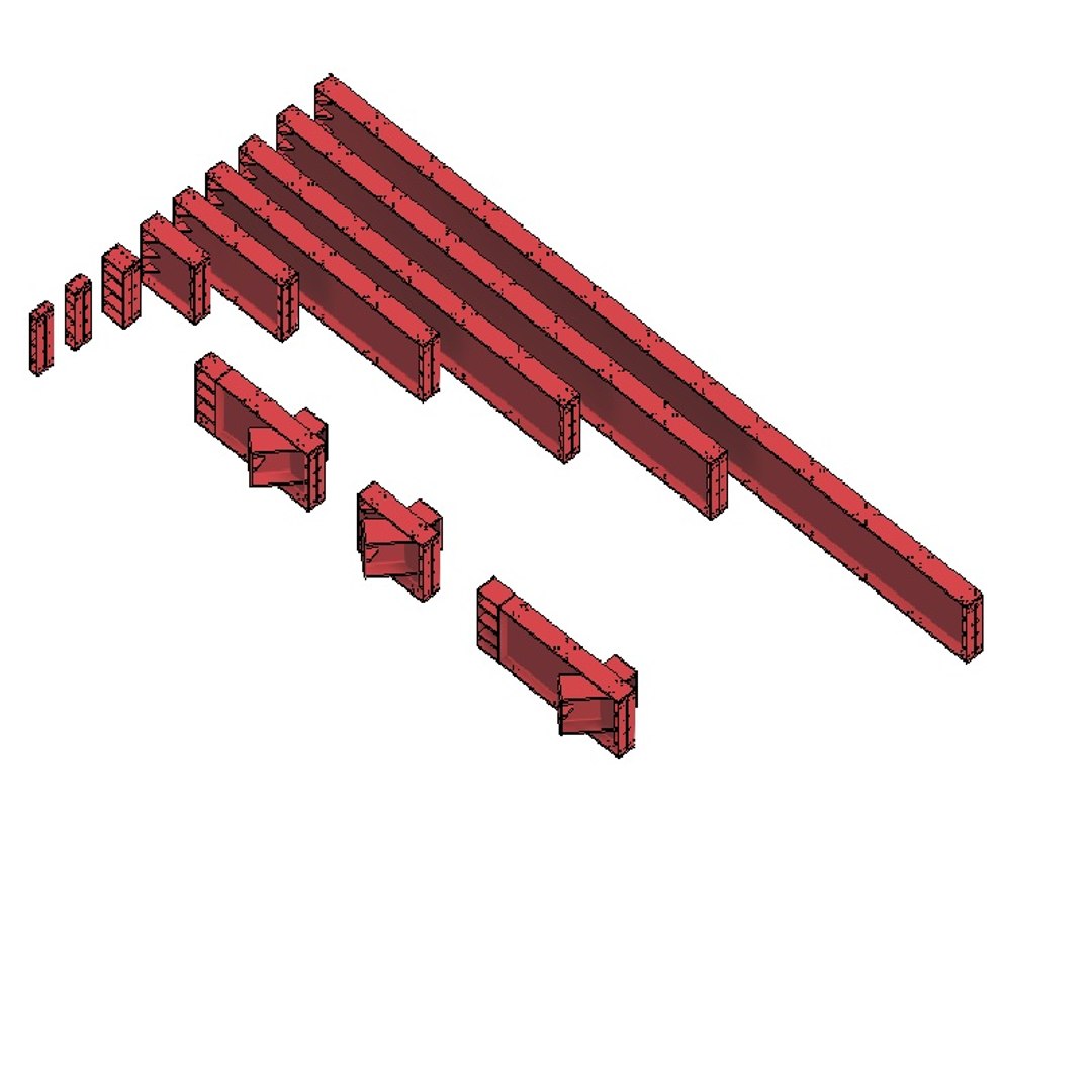 Strut 650 X 300 Package 3D Model - TurboSquid 1741292