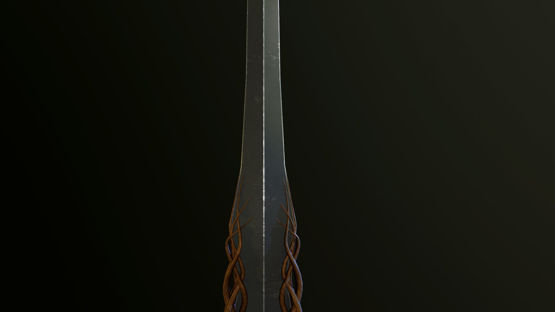 Low-Poly Model Sword Roots 3D - TurboSquid 1749986