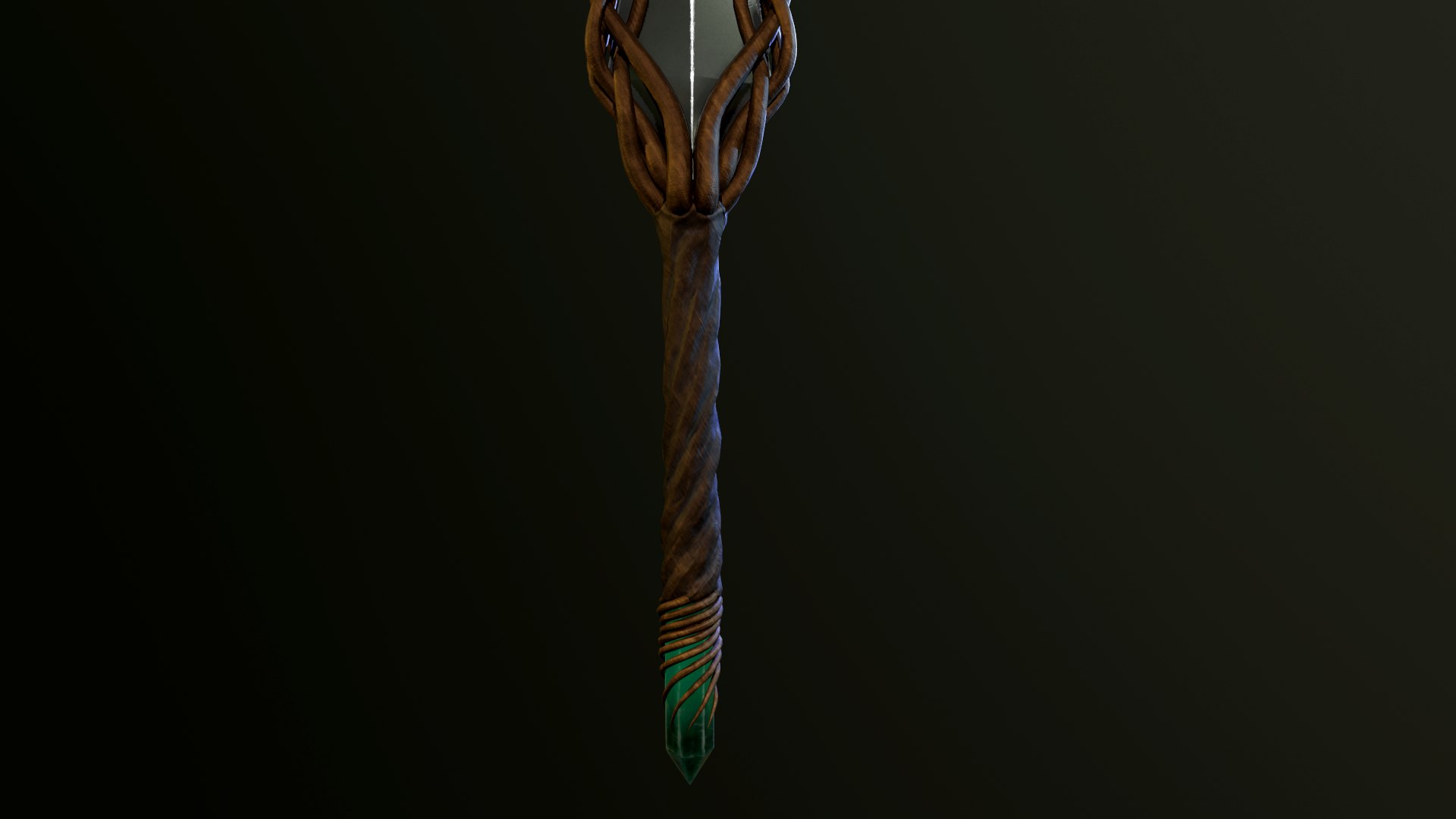 Low-Poly Model Sword Roots 3D - TurboSquid 1749986