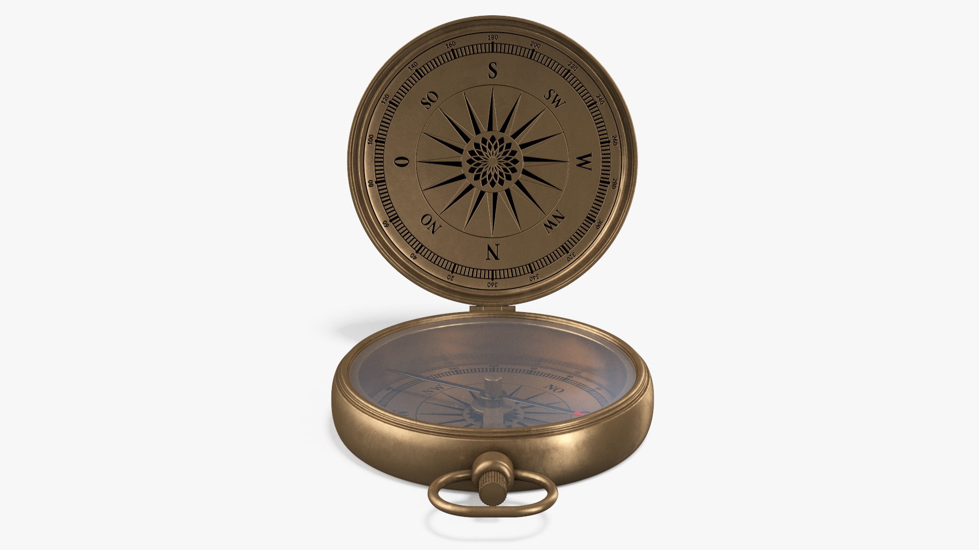 Compass 8K PBR Textures 3D Model - TurboSquid 1932193