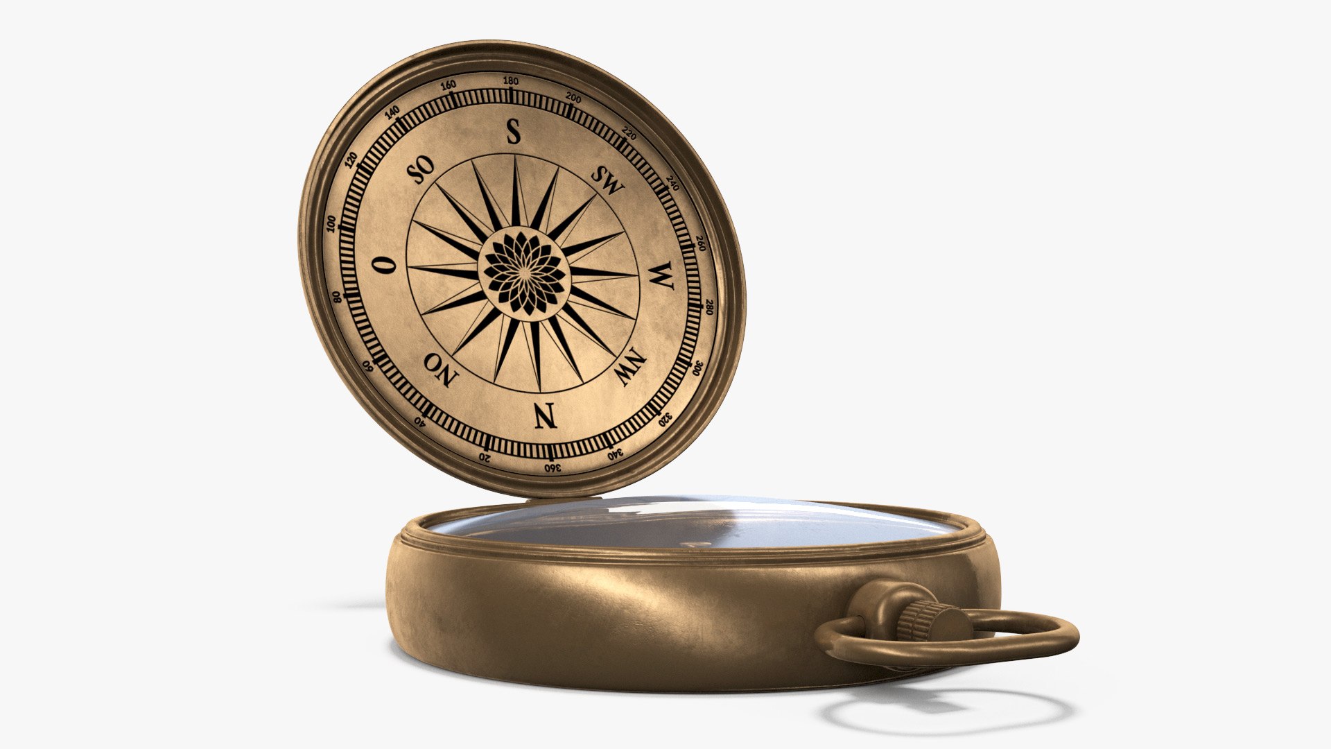 Compass 8K PBR Textures 3D Model - TurboSquid 1932193