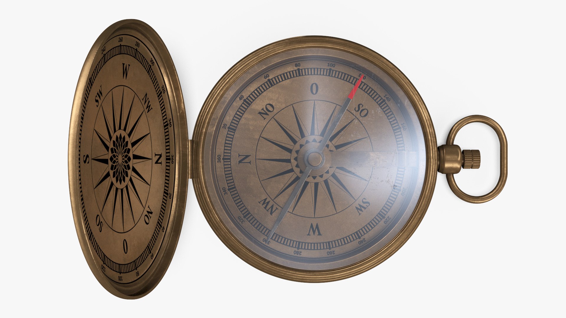 Compass 8K PBR Textures 3D Model - TurboSquid 1932193