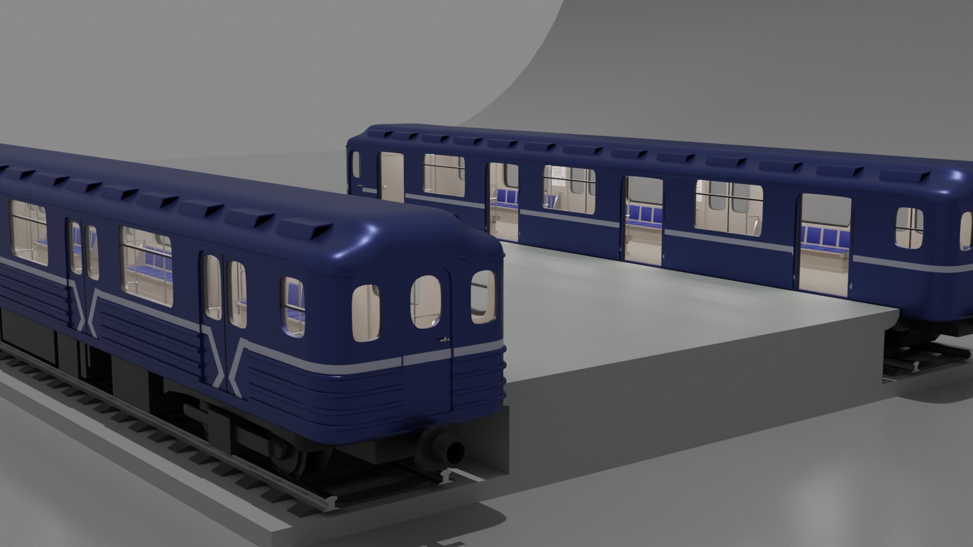 Minsk Subway 3D Model - TurboSquid 1966909