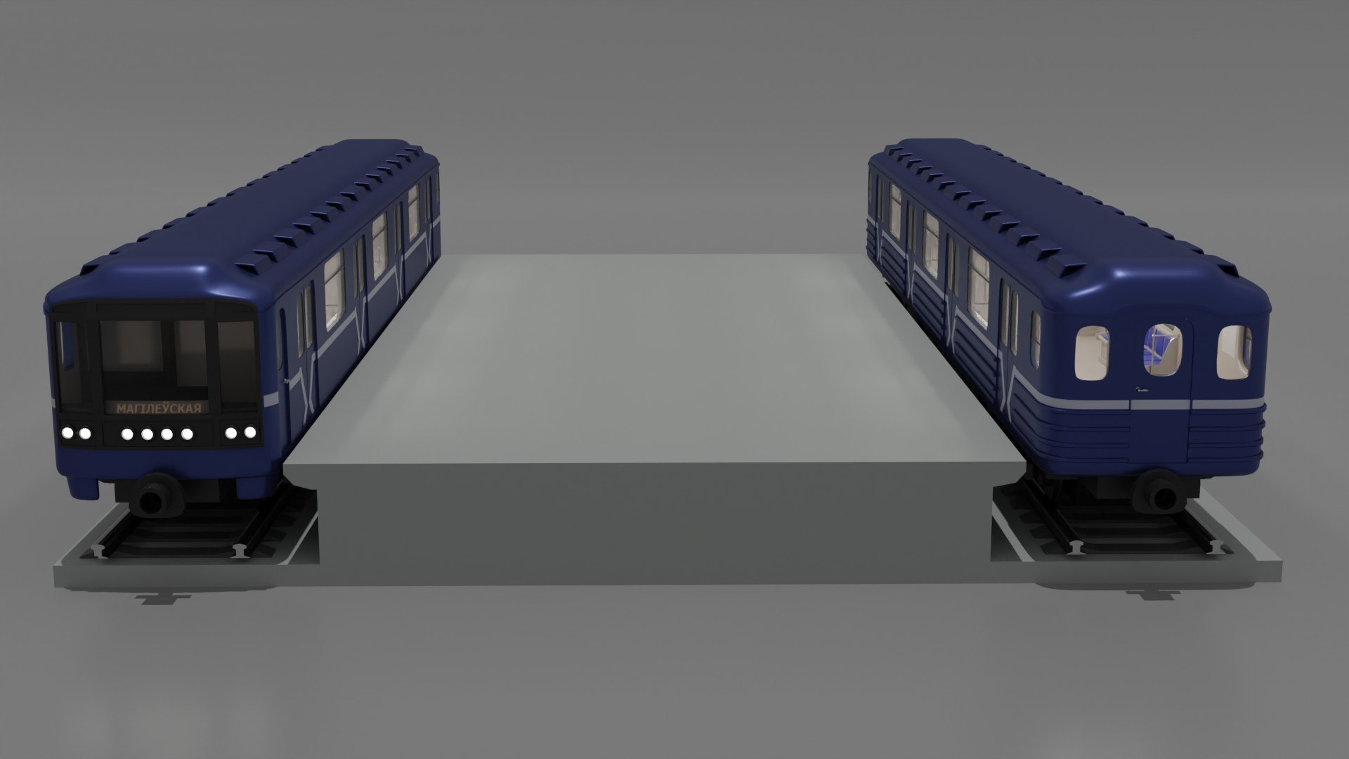 Minsk Subway 3D Model - TurboSquid 1966909