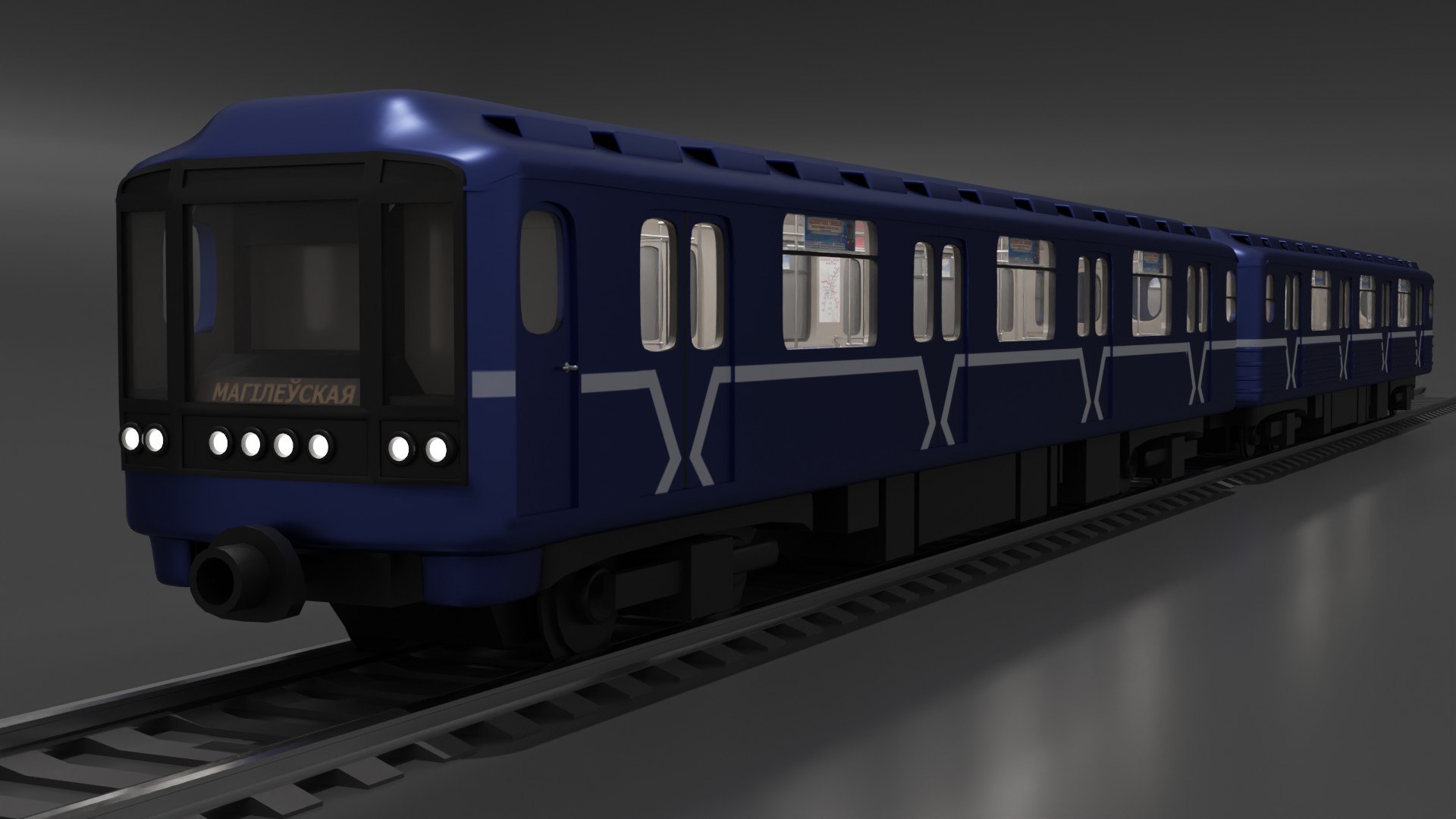 Minsk Subway 3D Model - TurboSquid 1966909