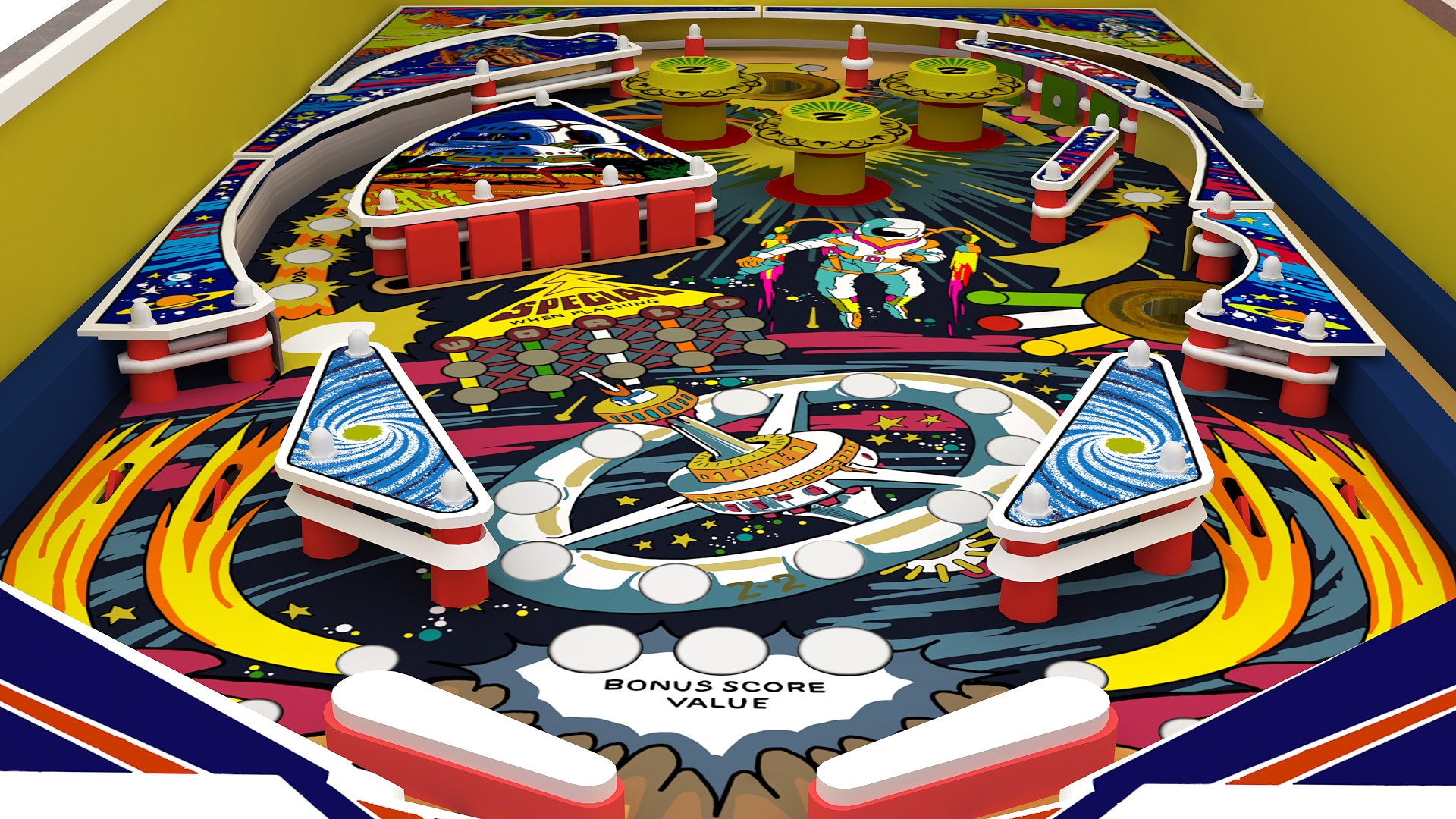 Future World Pinball Zaccaria 3D Model - TurboSquid 1451234