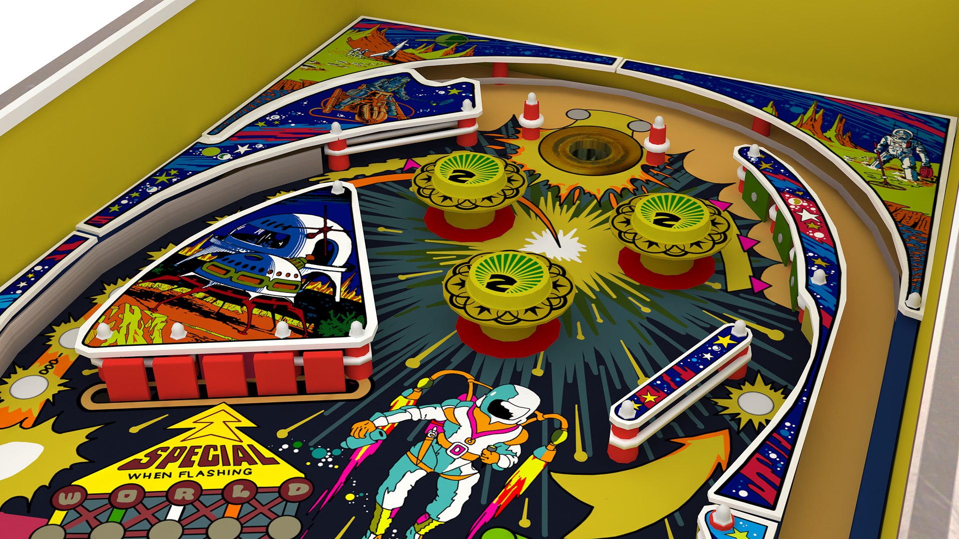 Future World Pinball Zaccaria 3D Model - TurboSquid 1451234